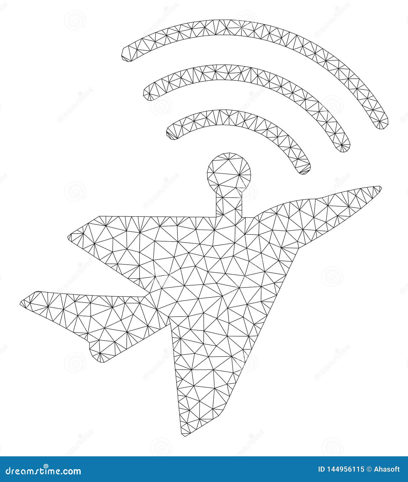 Awacs Aircraft Polygonal Frame Vector Mesh Illustration Stock Vector ... Awacs Aircraft Polygonal Frame Vector Mesh Illustration Stock Vector ...