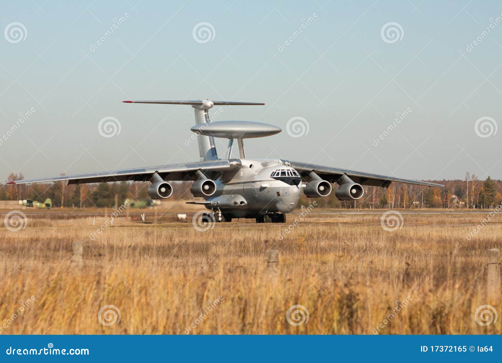 AWACS radar airplane stock image. Image of electronics - 17372165