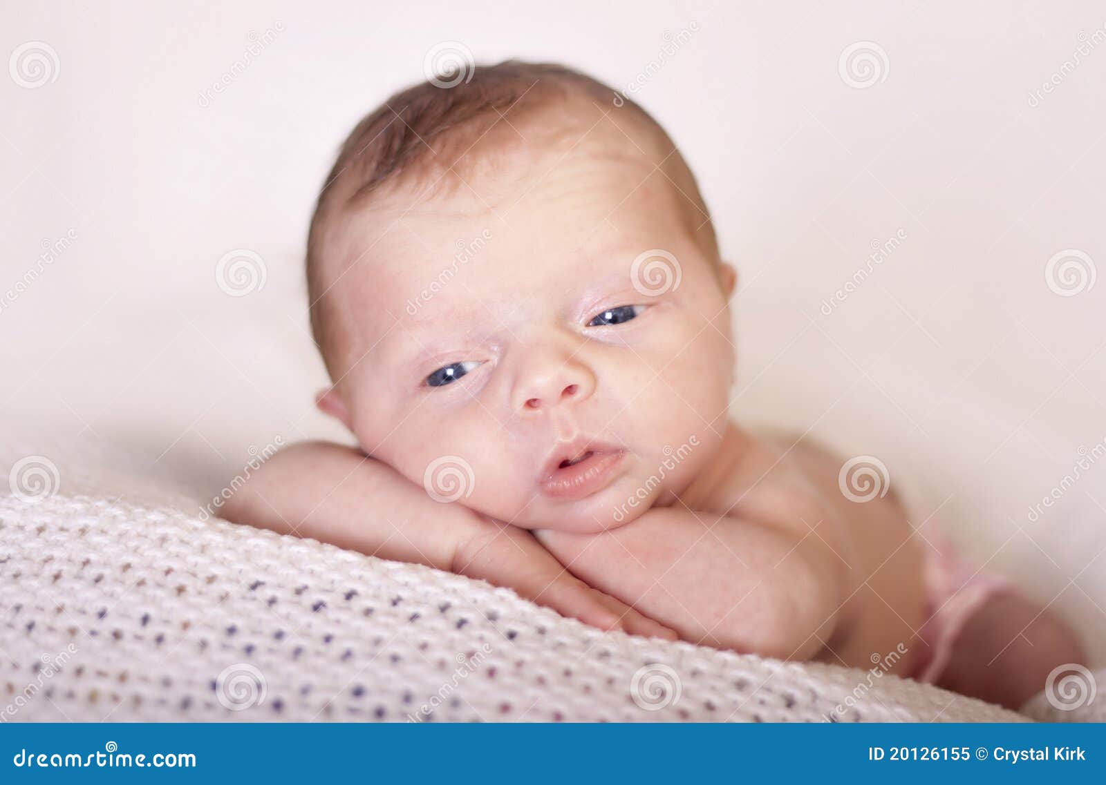Awake newborn stock image. Image of newborn, cute, baby - 20126155