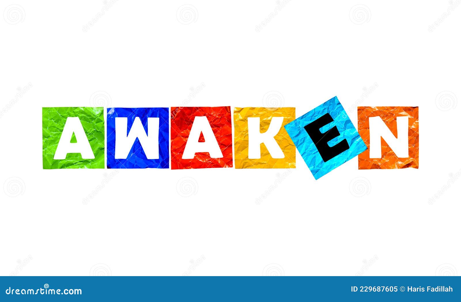 AWAKEN stock illustration. Illustration of executive - 229687605