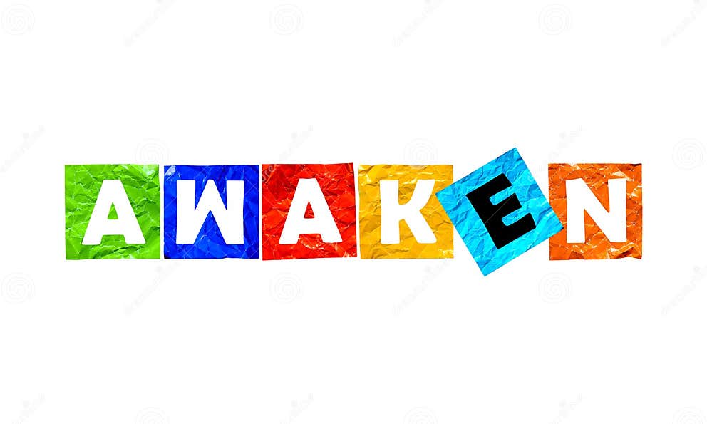 AWAKEN stock illustration. Illustration of executive - 229687605