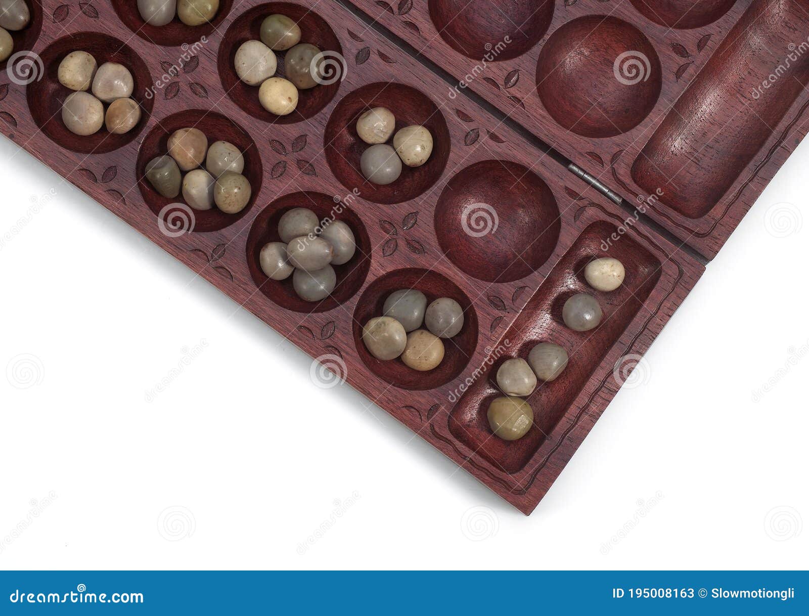 Awale or Awele, Game from Africa Stock Image - Image of awale, shot ...