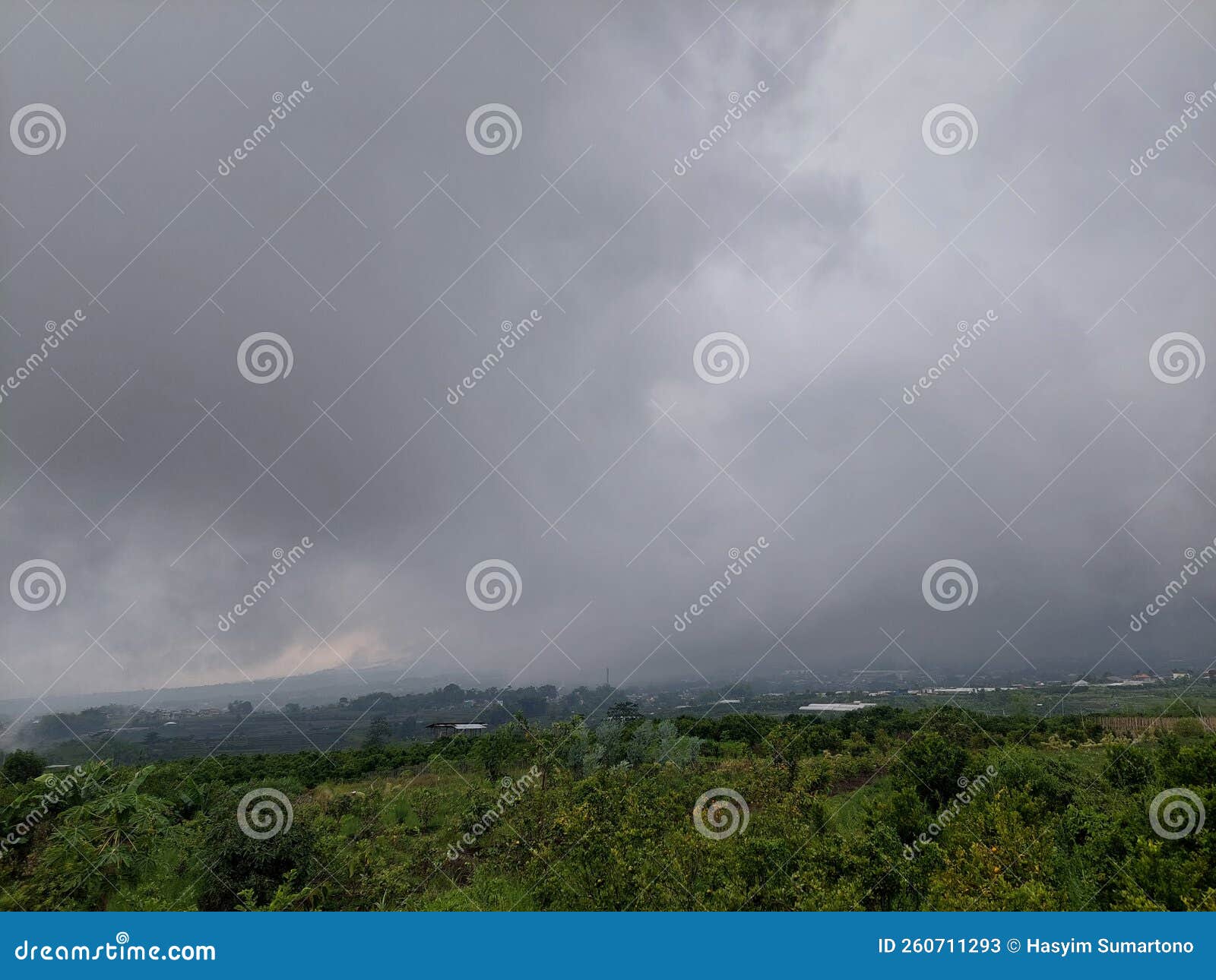 Awan Black Cloud for Raining in Indonesian Stock Image - Image of mist ...