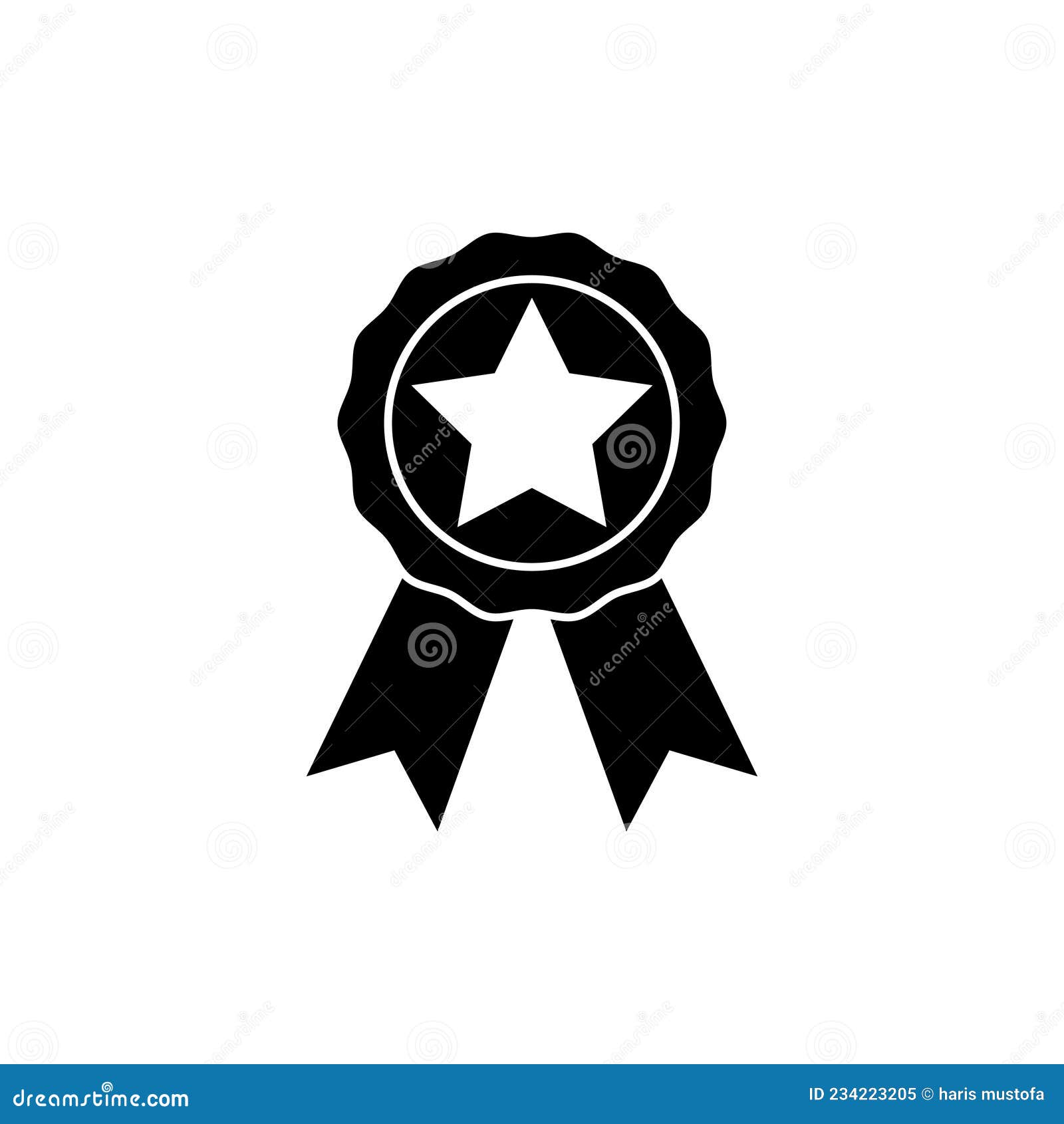 Award Badge Icon Design Template Vector Isolated Illustration Stock ...