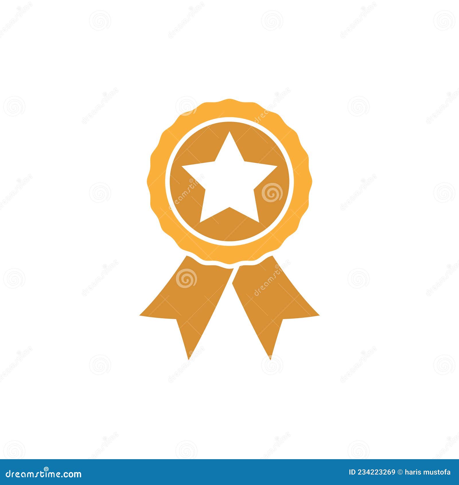 Award Badge Icon Design Template Vector Isolated Illustration Stock ...