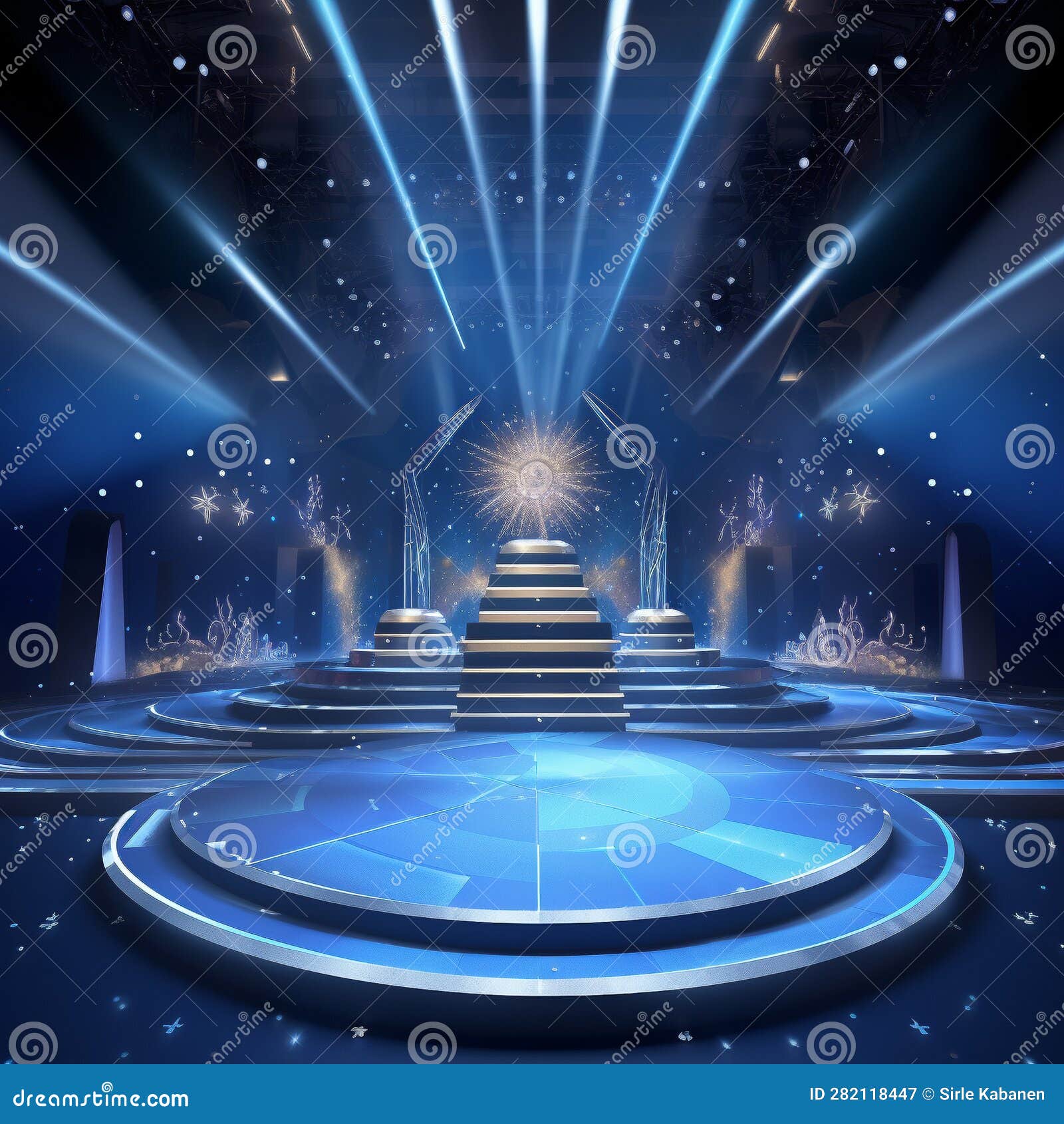 Award Ceremony Stage Background. Stock Illustration - Illustration of ...