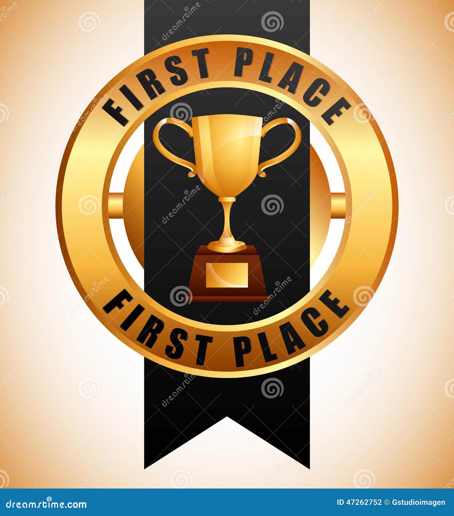 Award design stock vector. Illustration of golden, background - 47262752