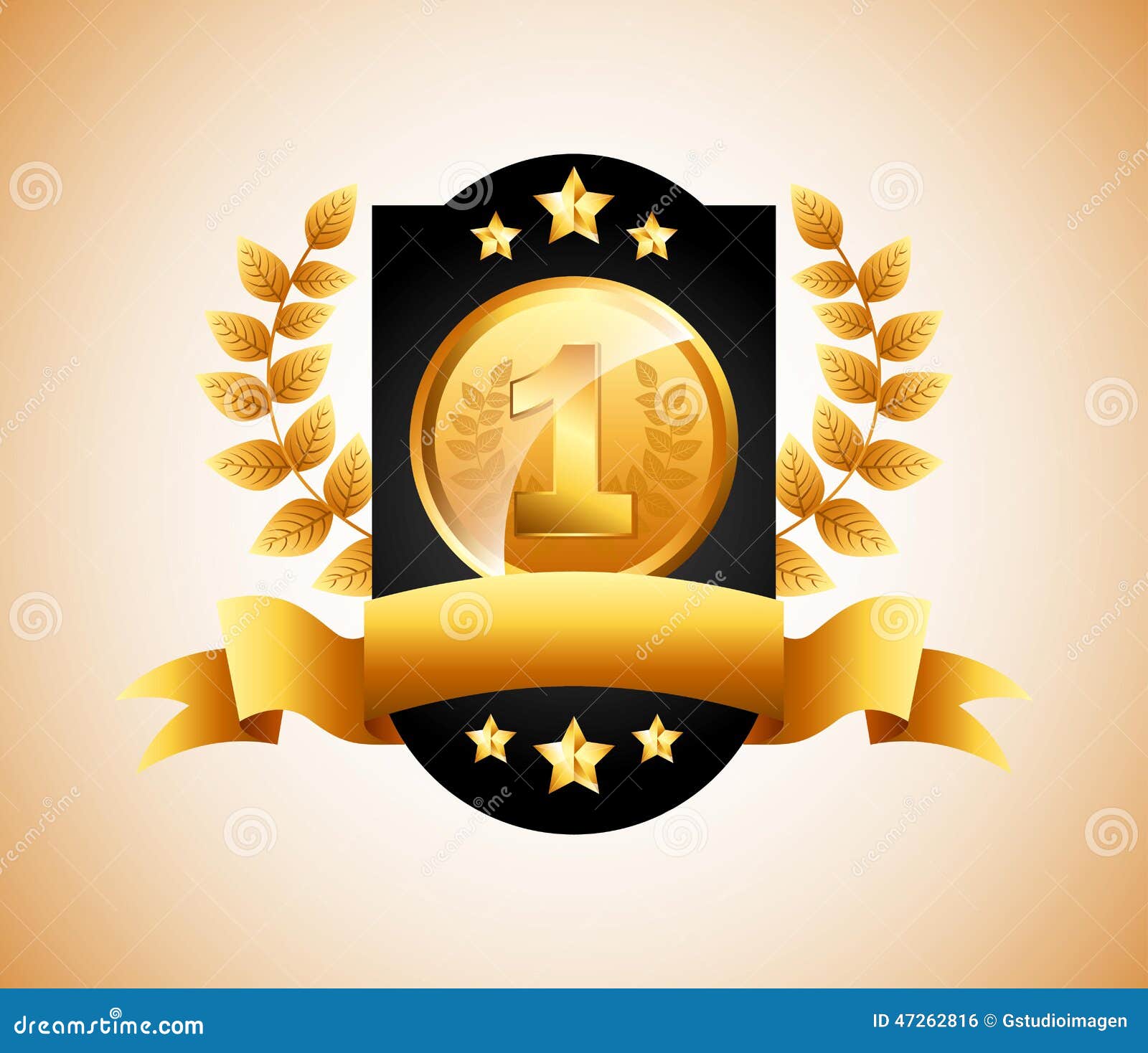 Award design stock vector. Illustration of seal, gold - 47262816