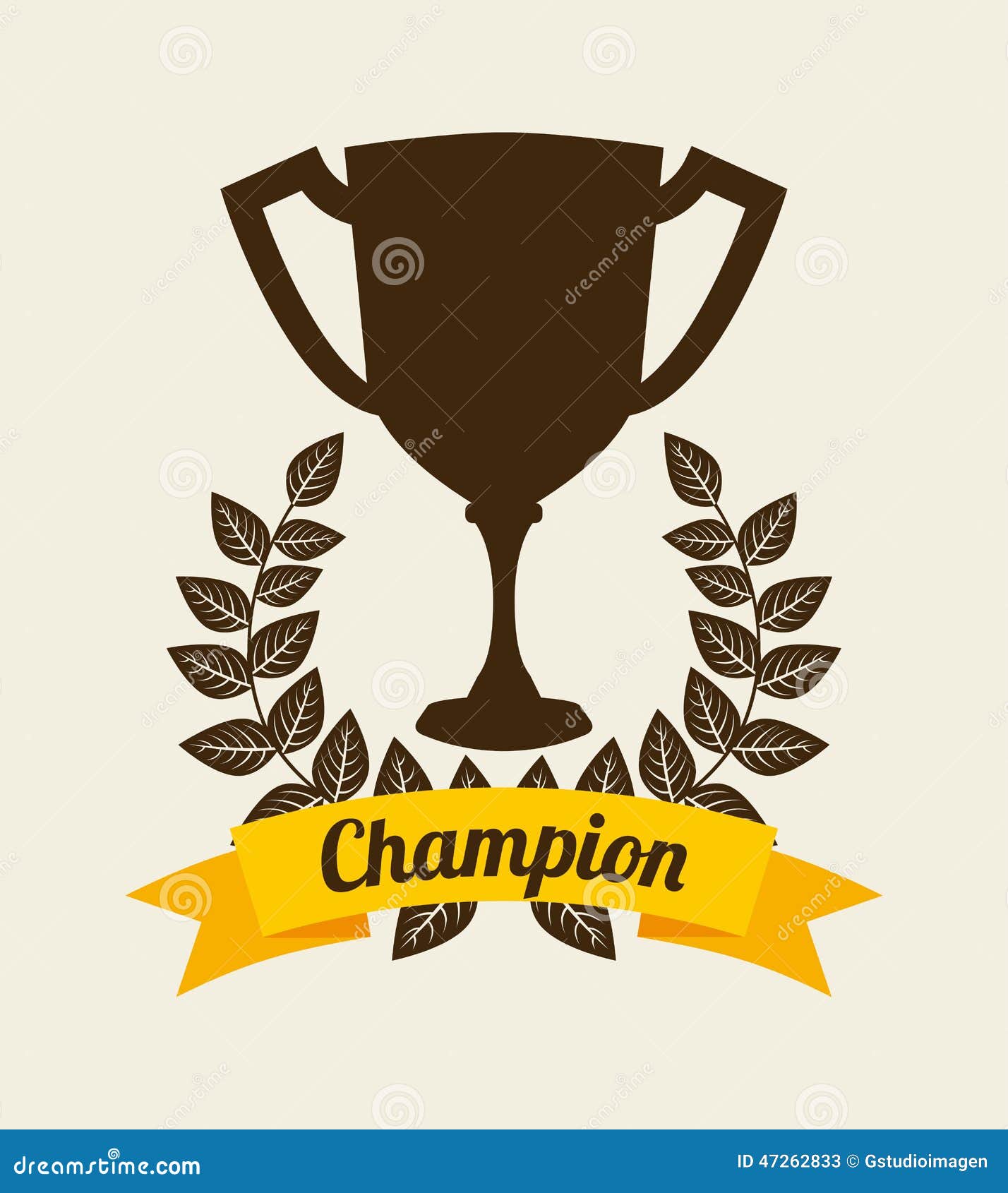 Award design stock vector. Illustration of trophy, background - 47262833