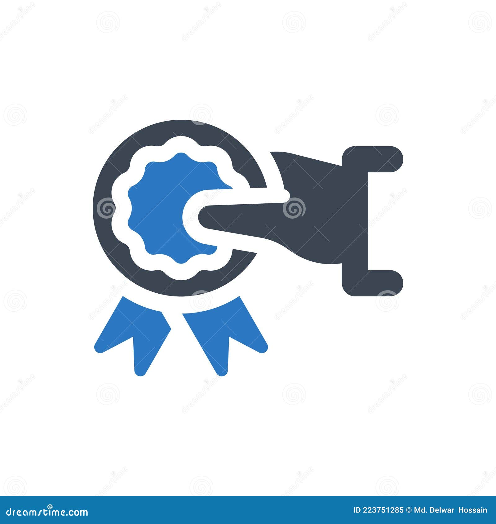 Award give icon stock vector. Illustration of icon, offer - 223751285