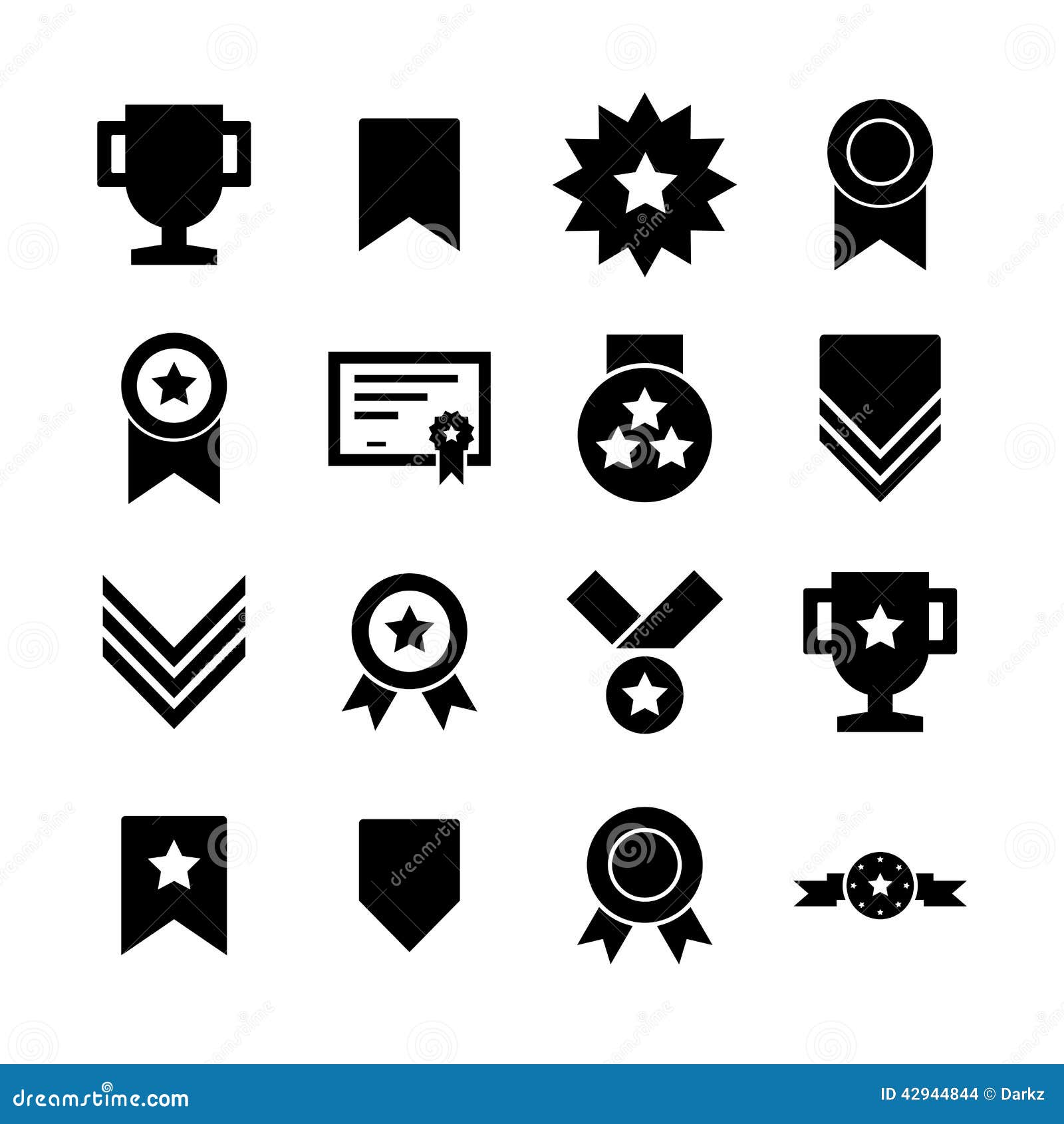 Award Icon stock illustration. Illustration of icon, award - 42944844