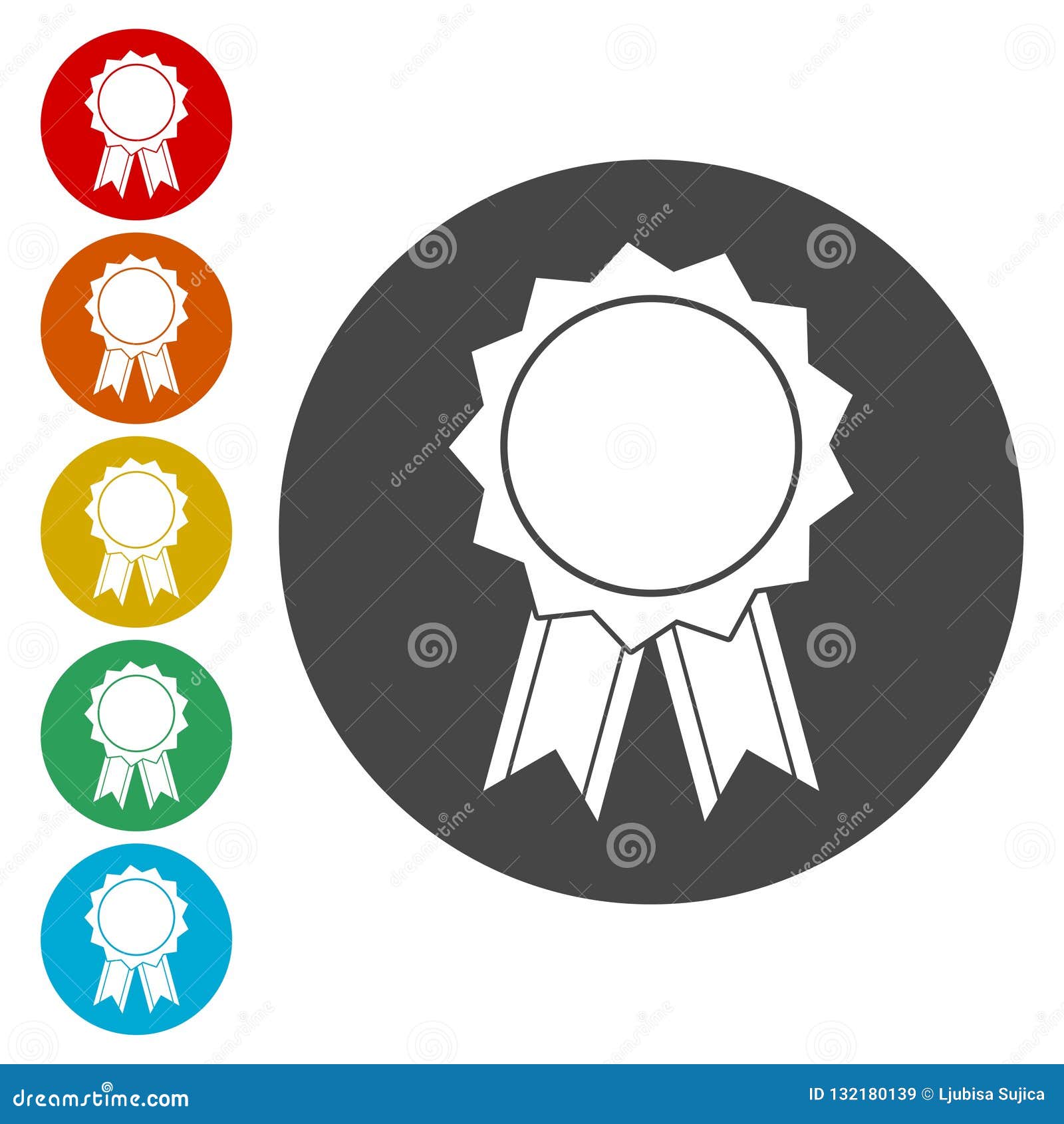 Award Icon, Vector Illustration Stock Vector - Illustration of icon ...