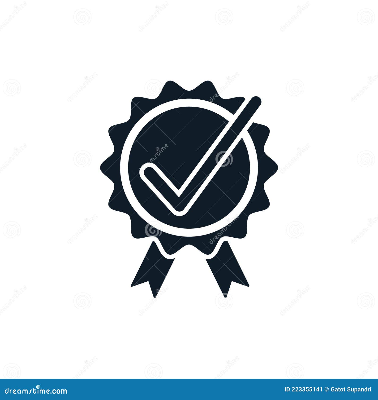 Award Icon Vector Logo Design Template Stock Vector - Illustration of ...