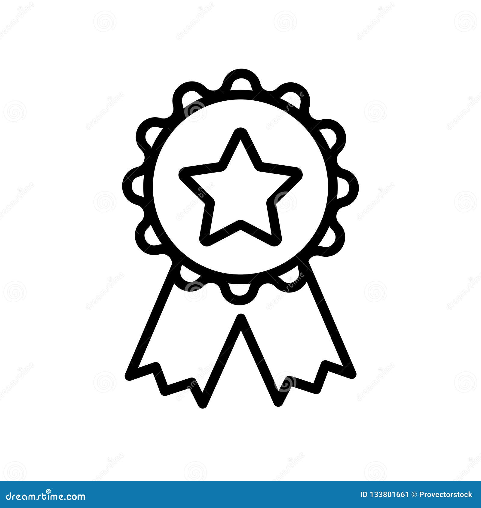 Award Icon Vector Sign and Symbol Isolated on White Background Stock ...