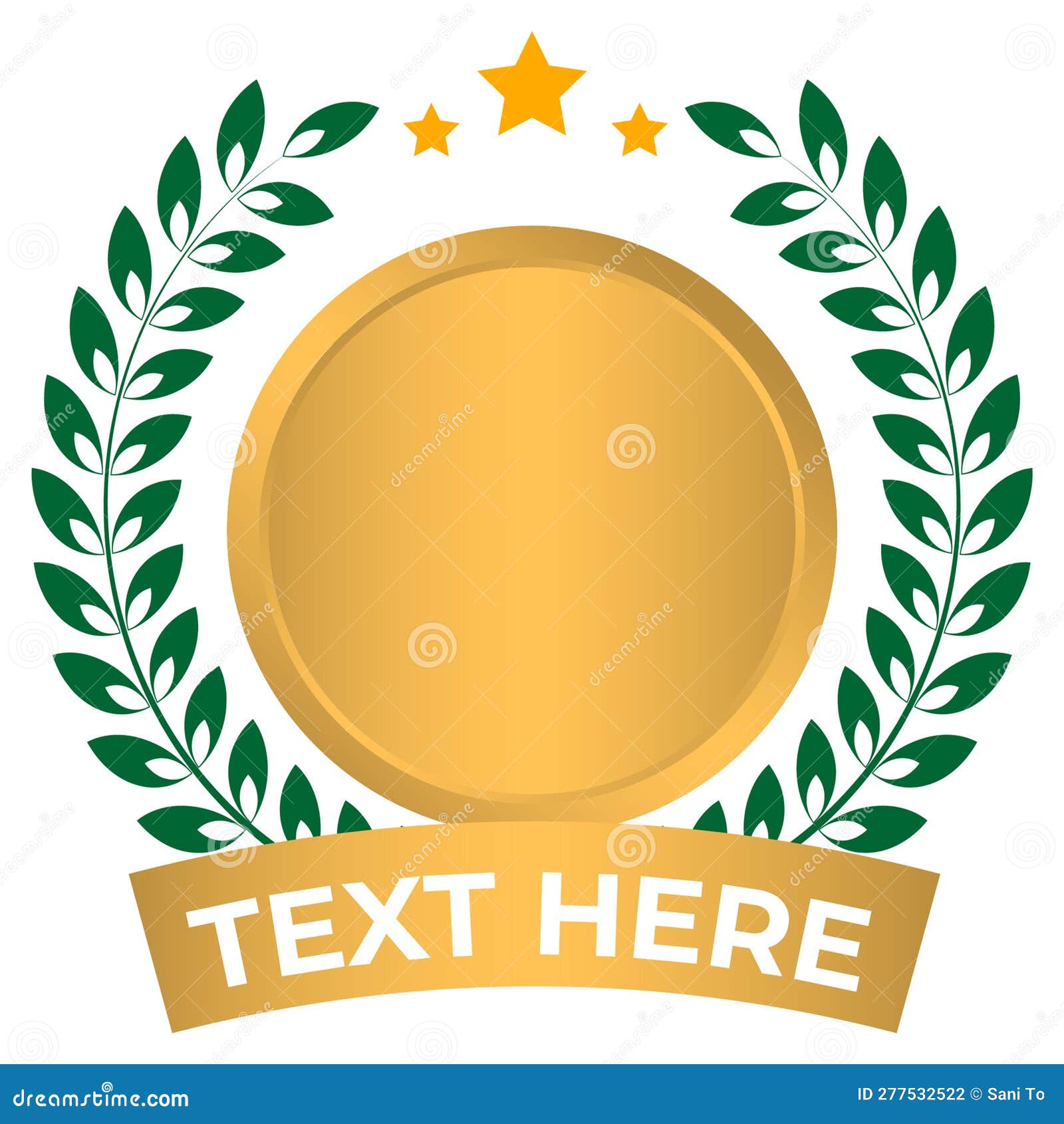 Award label or sticker stock vector. Illustration of signage - 277532522