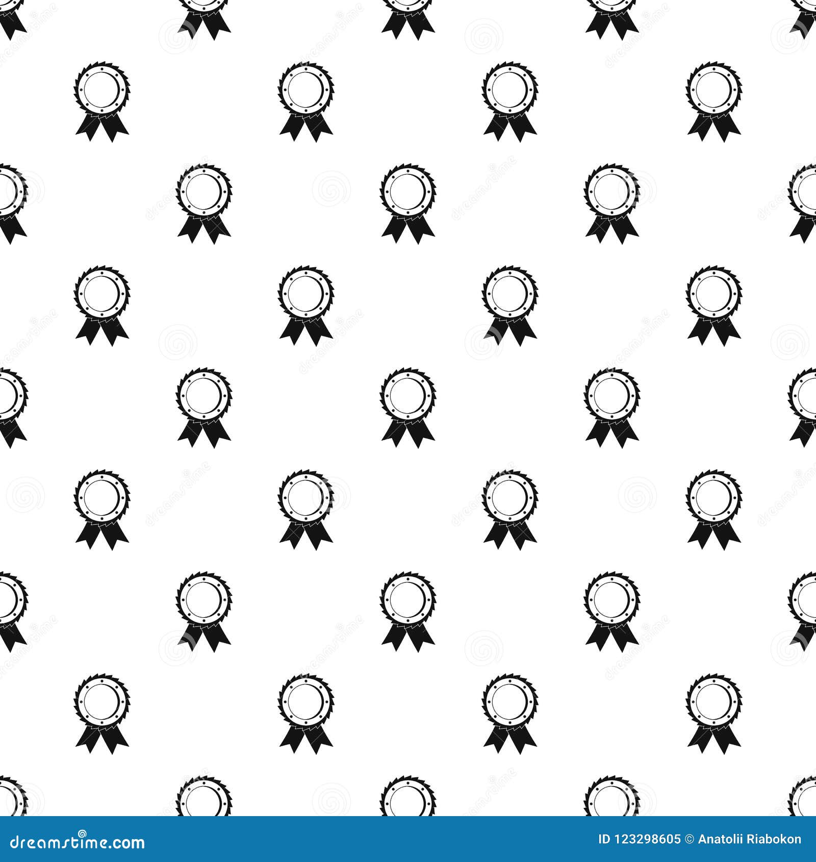 Award pattern seamless stock illustration. Illustration of label ...