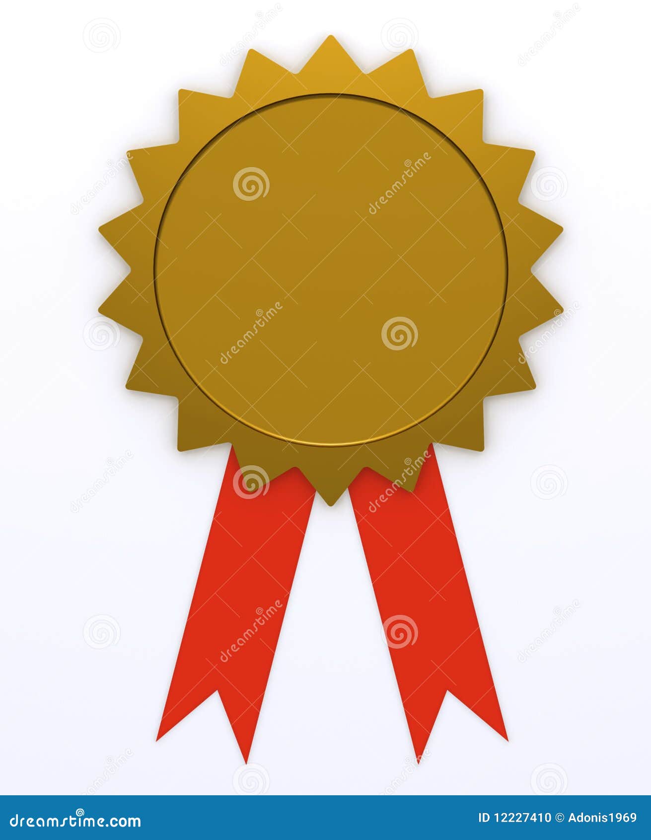 Award ribbon stock illustration. Illustration of artwork - 12227410