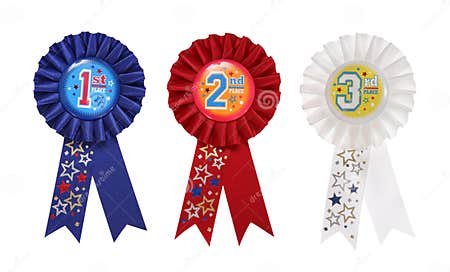 Award Ribbons stock photo. Image of achievement, metal - 4438480
