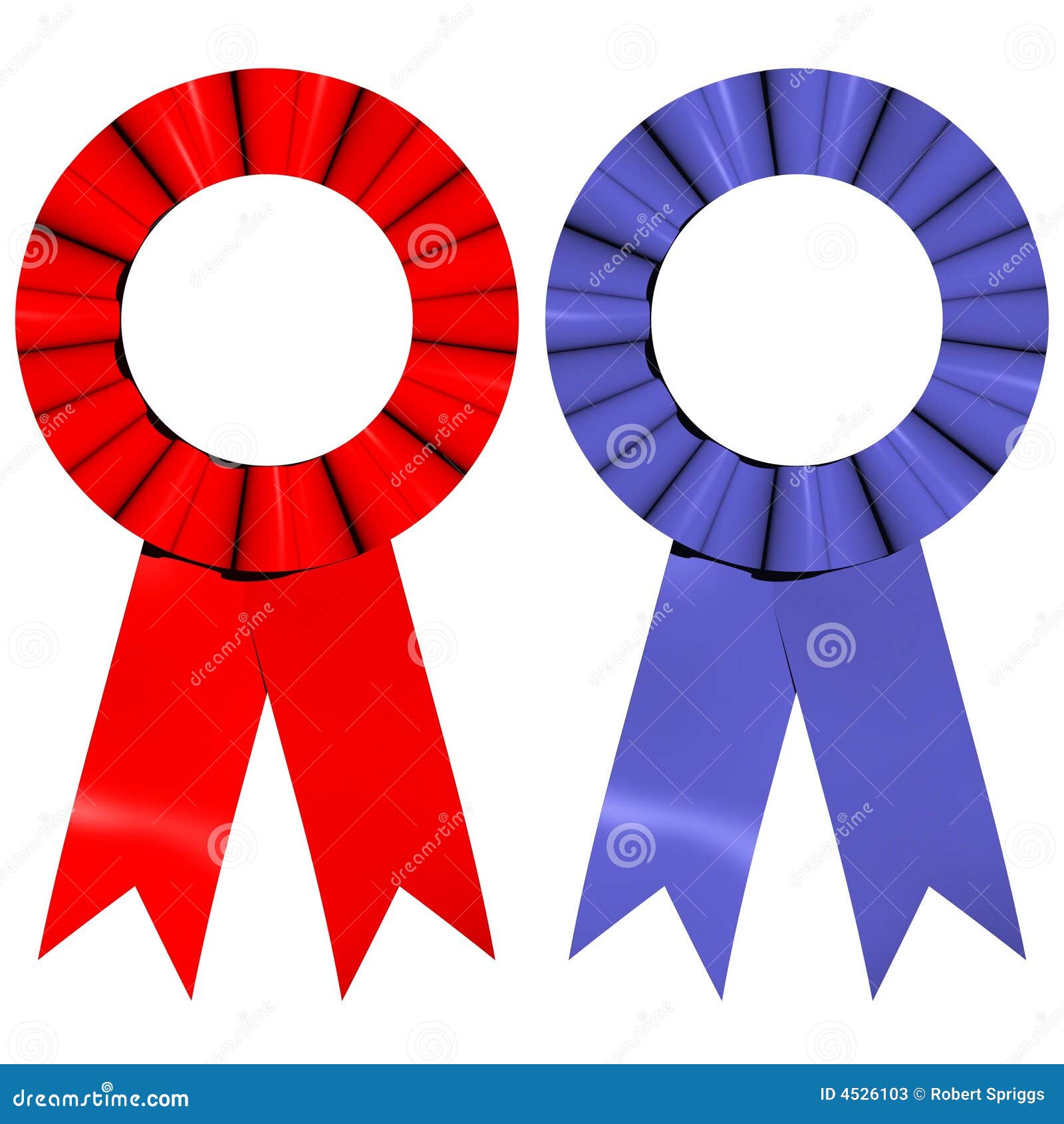 Award Ribbons stock illustration. Illustration of fancy - 4526103