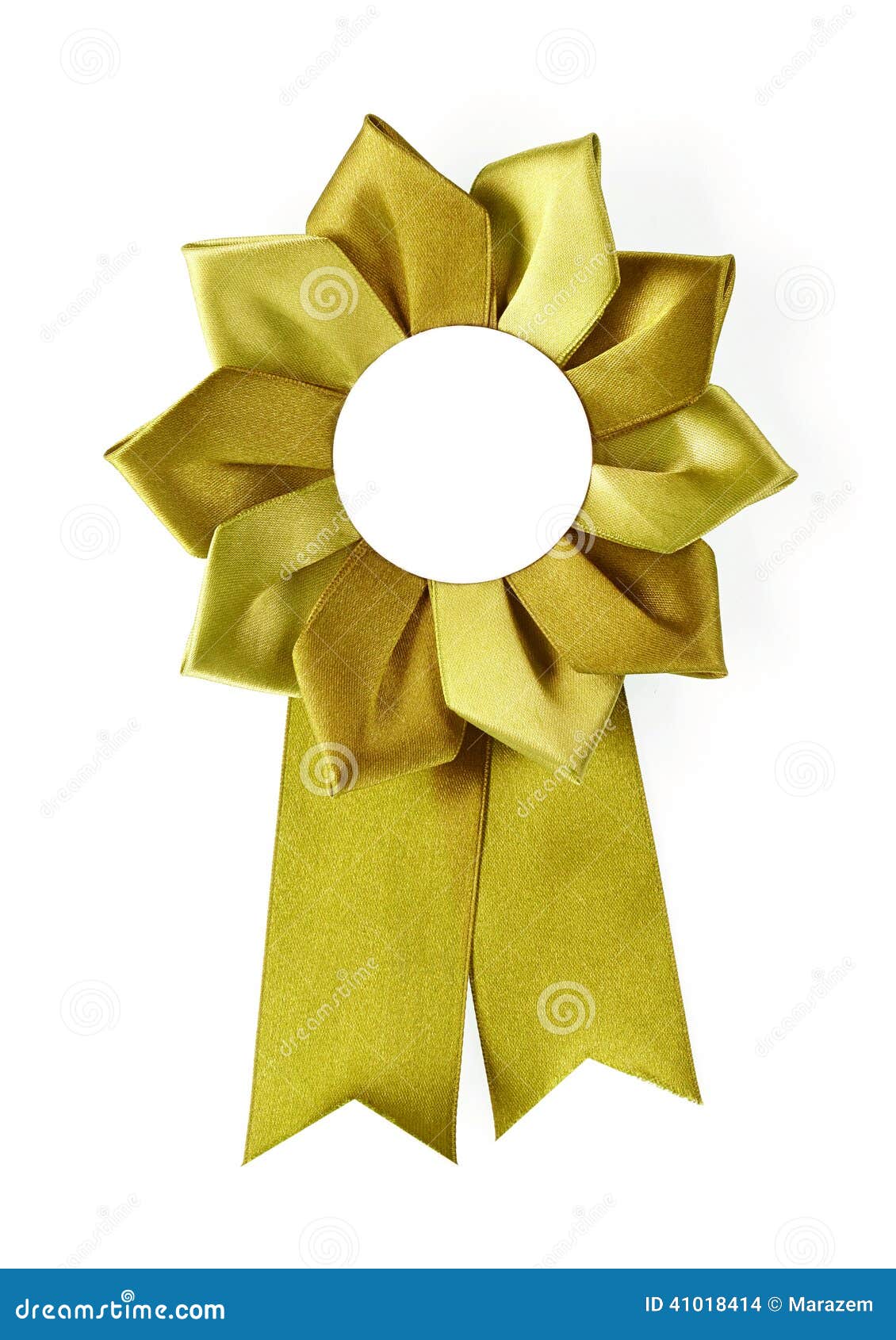 Award rosette stock photo. Image of gold, certified, approval - 41018414