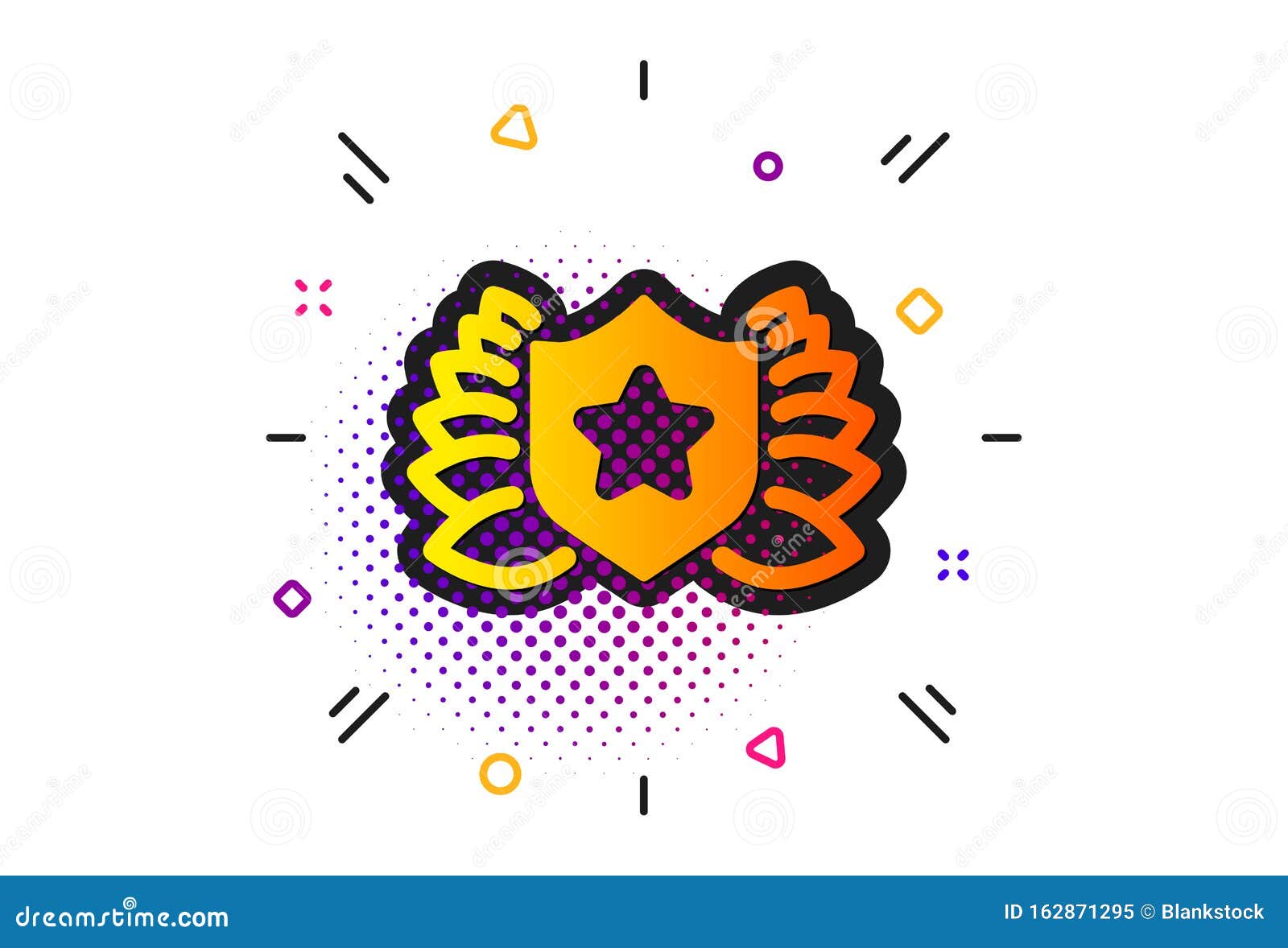 Award Shield Icon. Laurel Wreath Sign. Vector Stock Vector ...