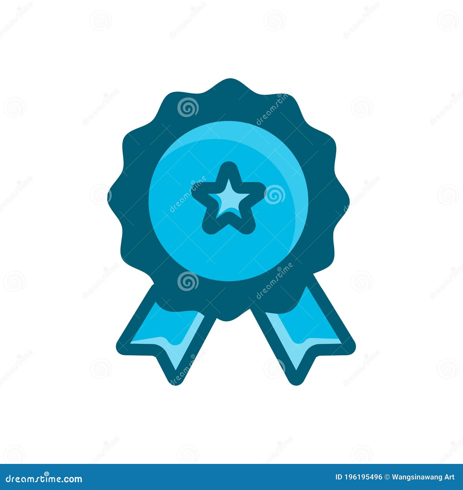 Award Symbols Vector Illustration Isolated On White Background ...