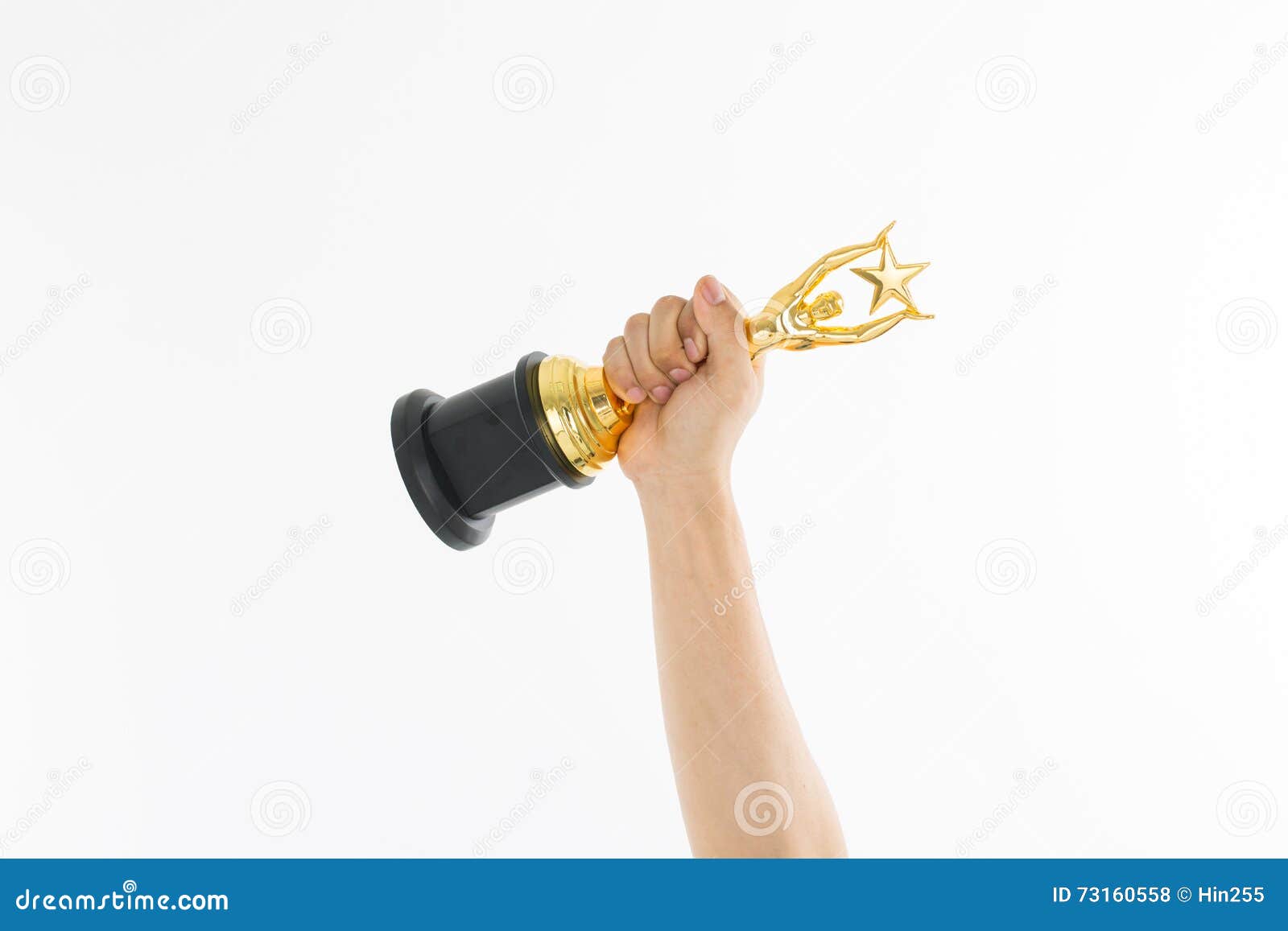 Award Trophy for Winner Achievement Stock Photo - Image of award ...