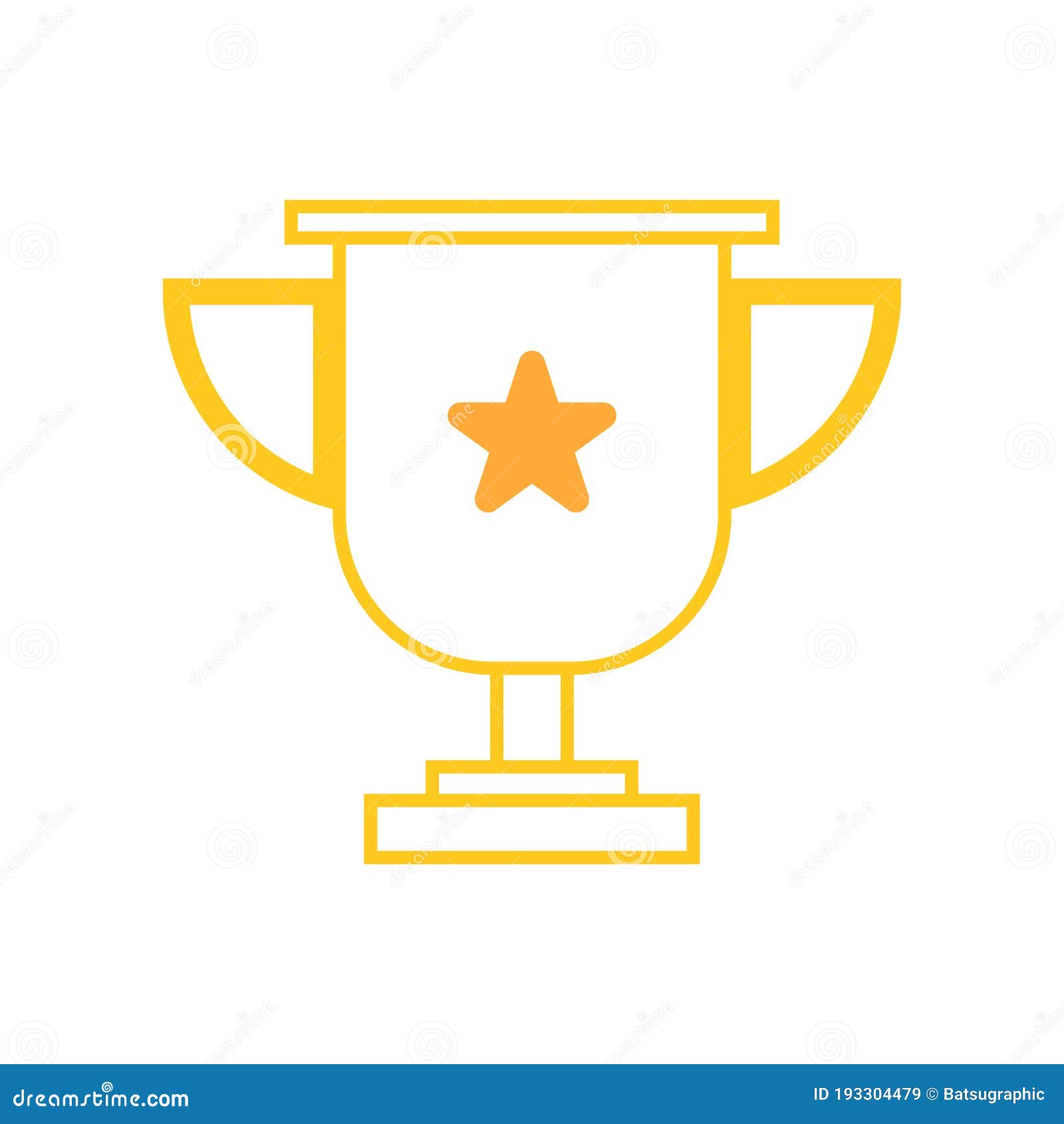 Award Vector Icon Logo Design Stock Vector - Illustration of gold ...