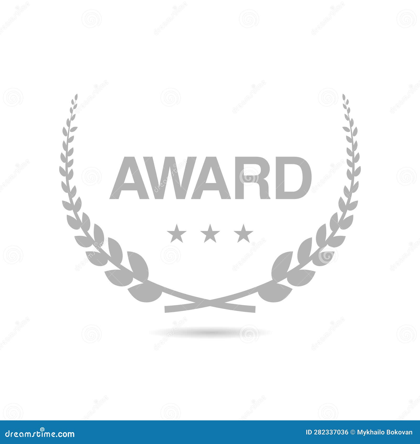 Award Vector Laurel Wreath Symbol Stock Vector - Illustration of stars ...