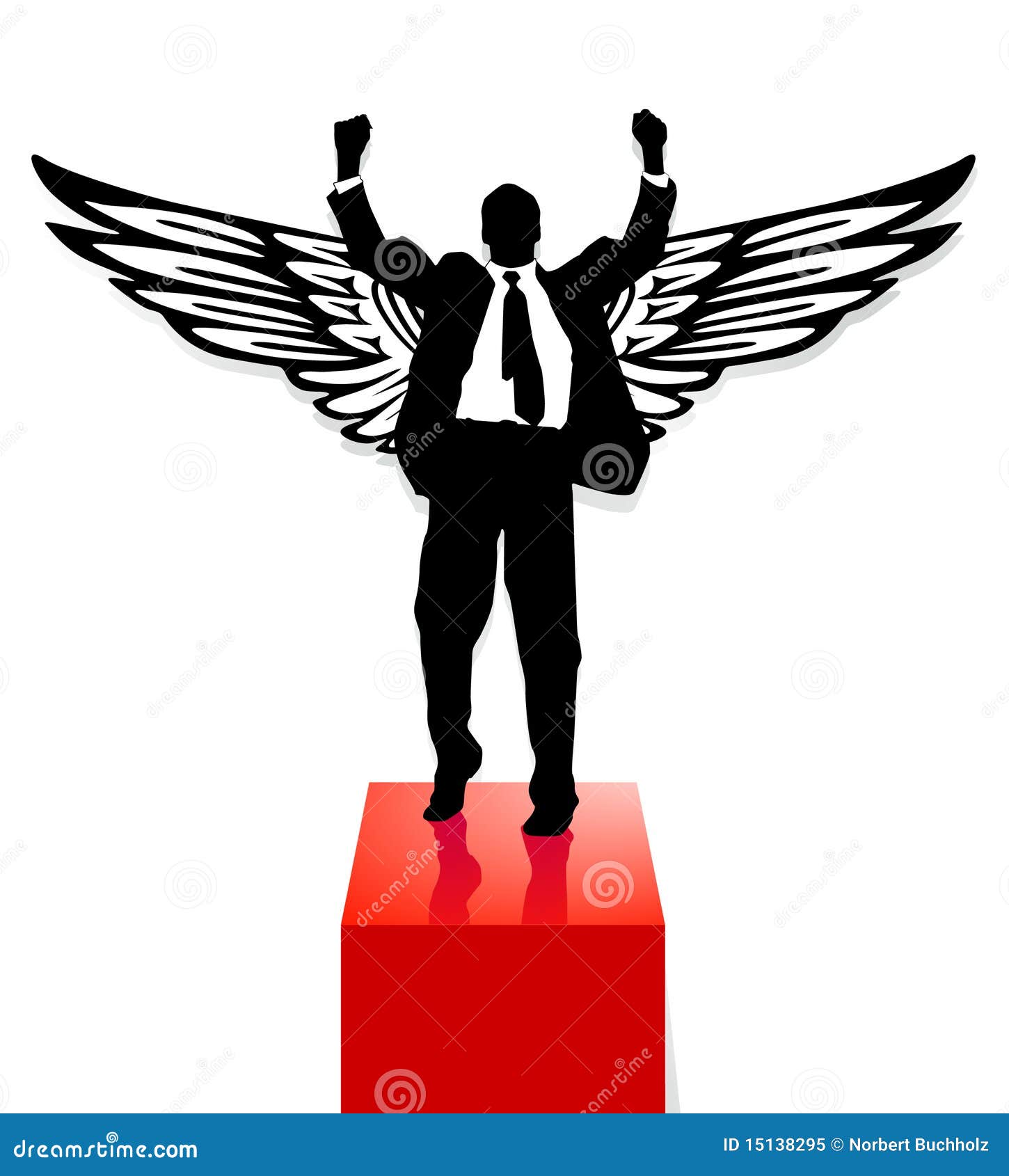 Award and wing stock vector. Illustration of award, price - 15138295