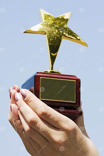 Award winner stock photo. Image of motivation, plaque - 14332102
