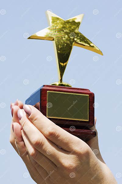 Award winner stock photo. Image of motivation, plaque - 14332102