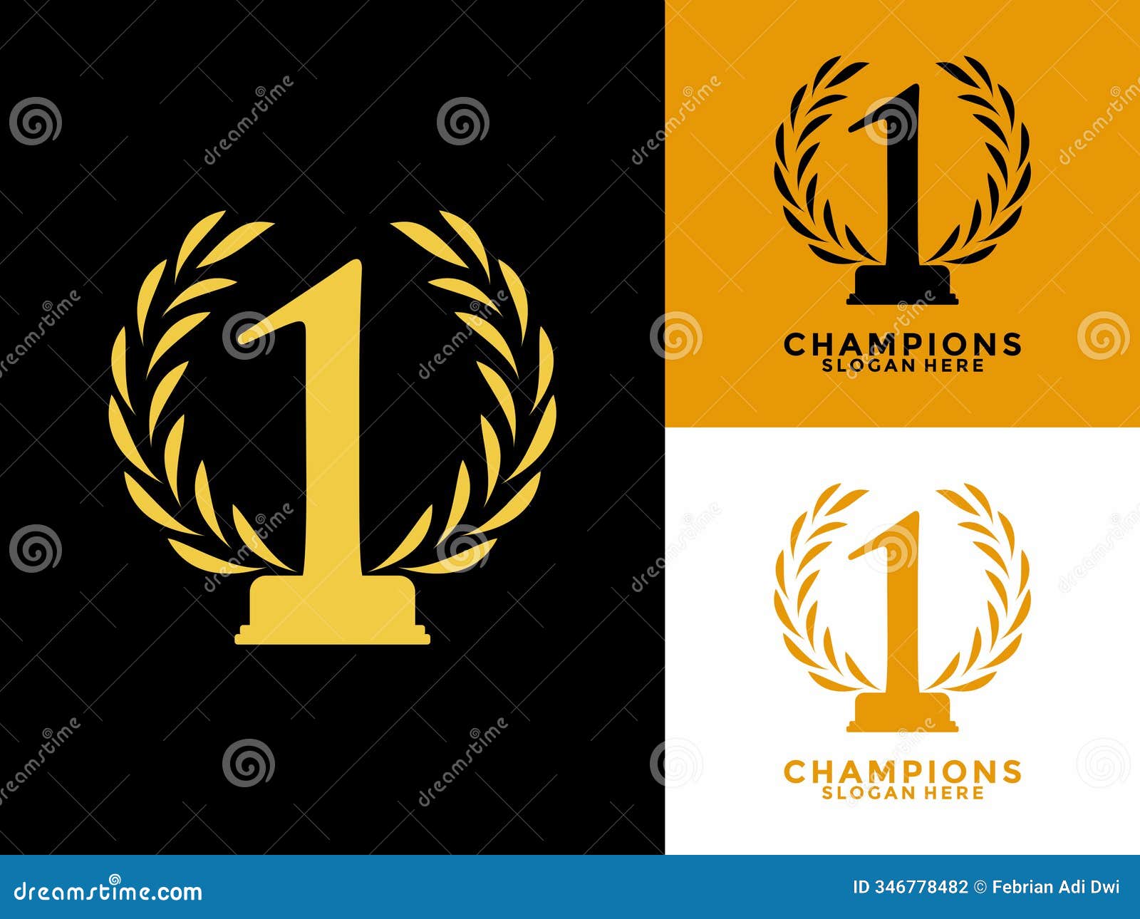 Winner Logo Vector Illustration | CartoonDealer.com #22481720