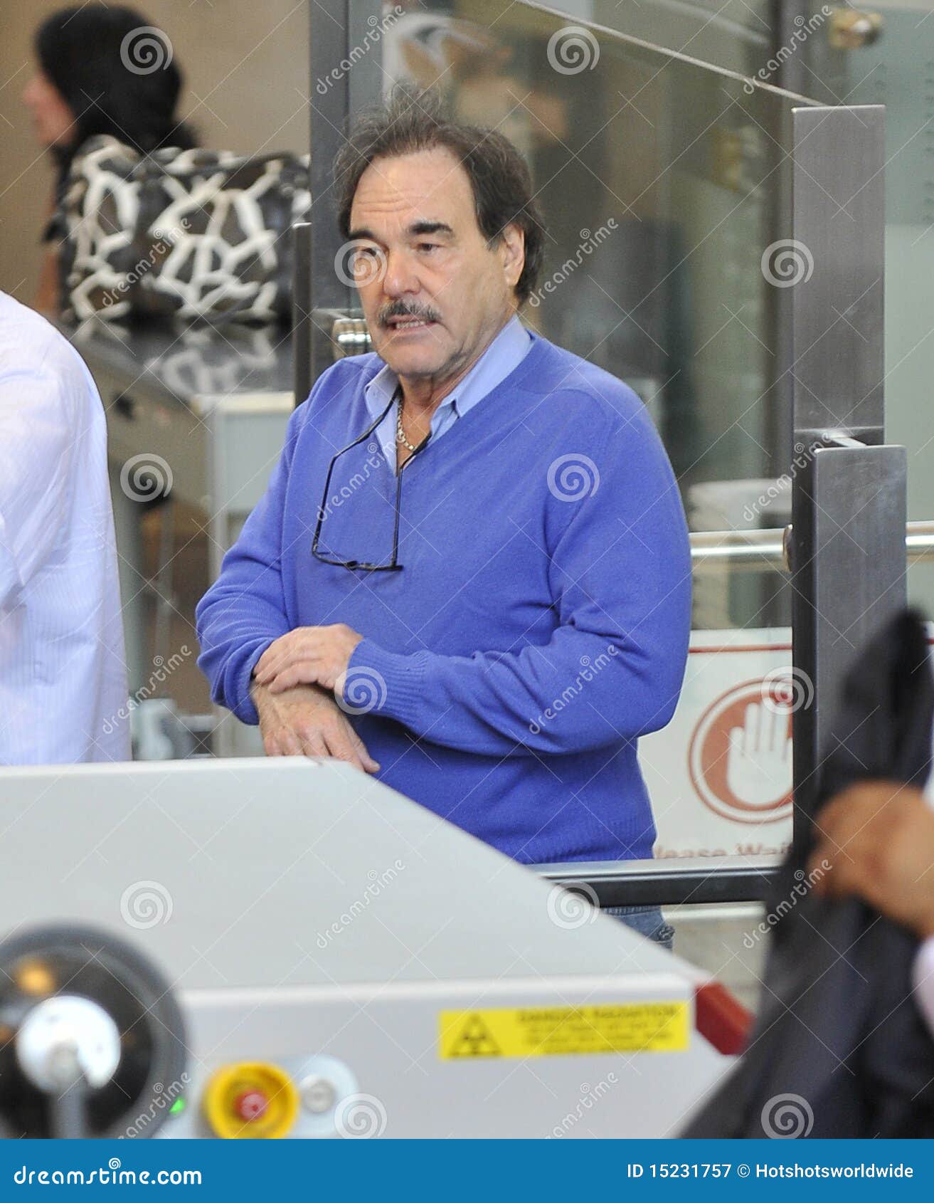 Award Winning Director Oliver Stone at LAX Editorial Photography ...