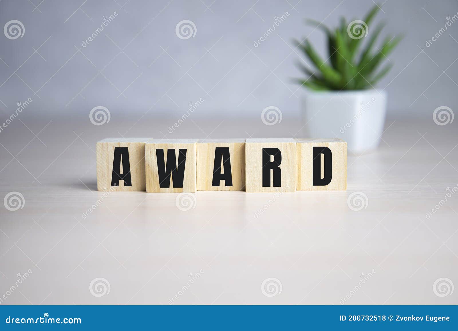 AWARD Word Made with Building Blocks on Table Stock Photo - Image of ...
