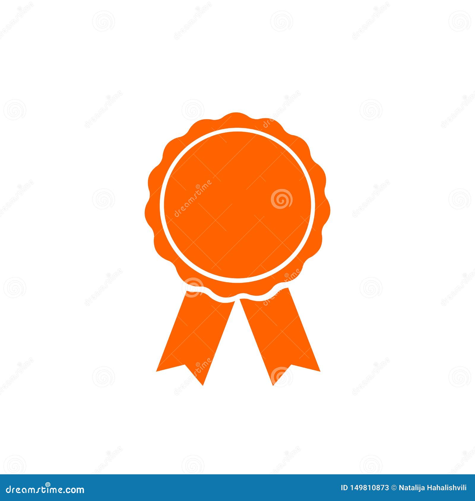 Award, Yellow Medal, Winner, Victory Flat Icon Stock Vector ...