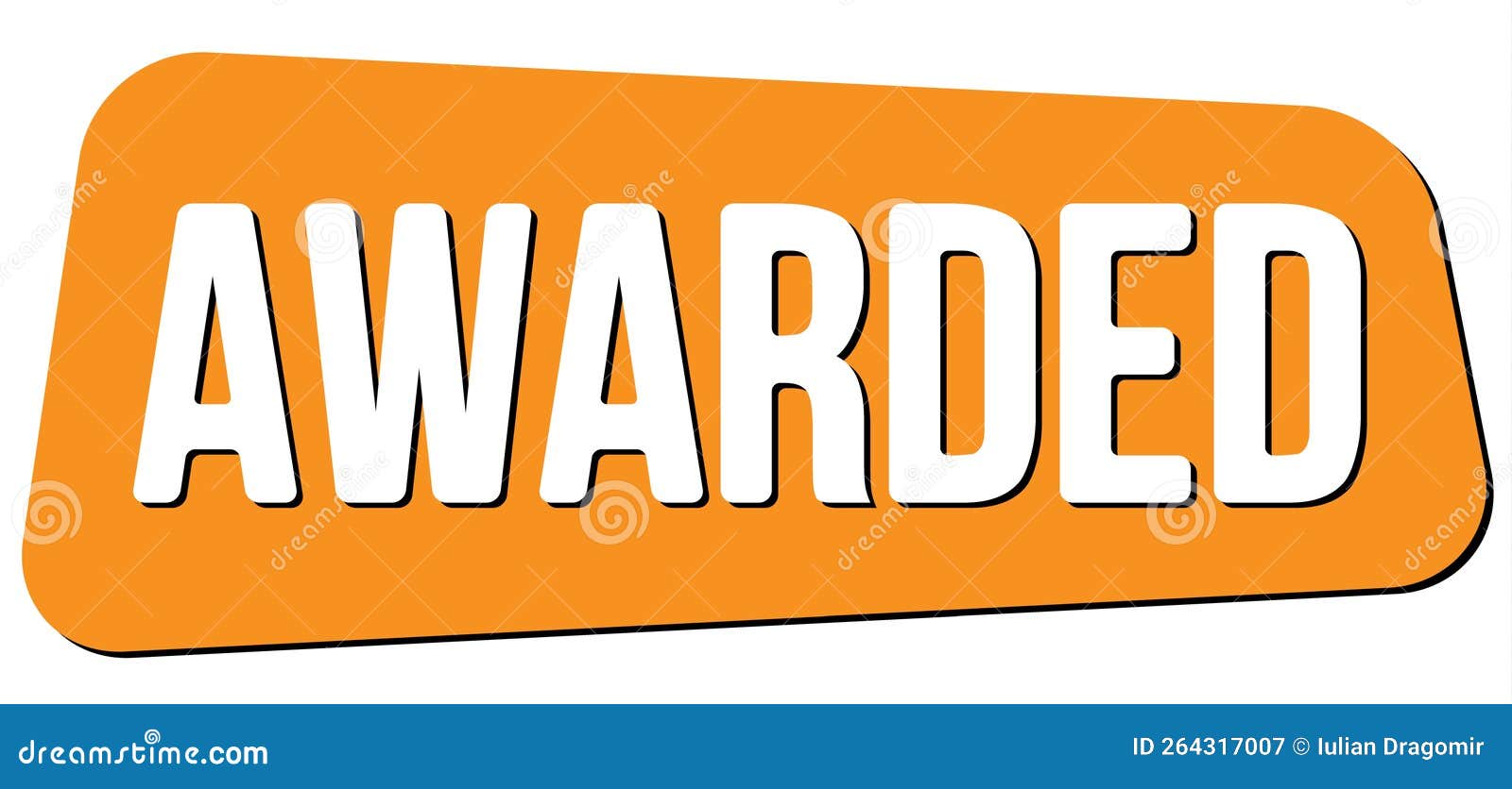 AWARDED Text On Red Vintage Lines Stamp Royalty-Free Stock Photography ...