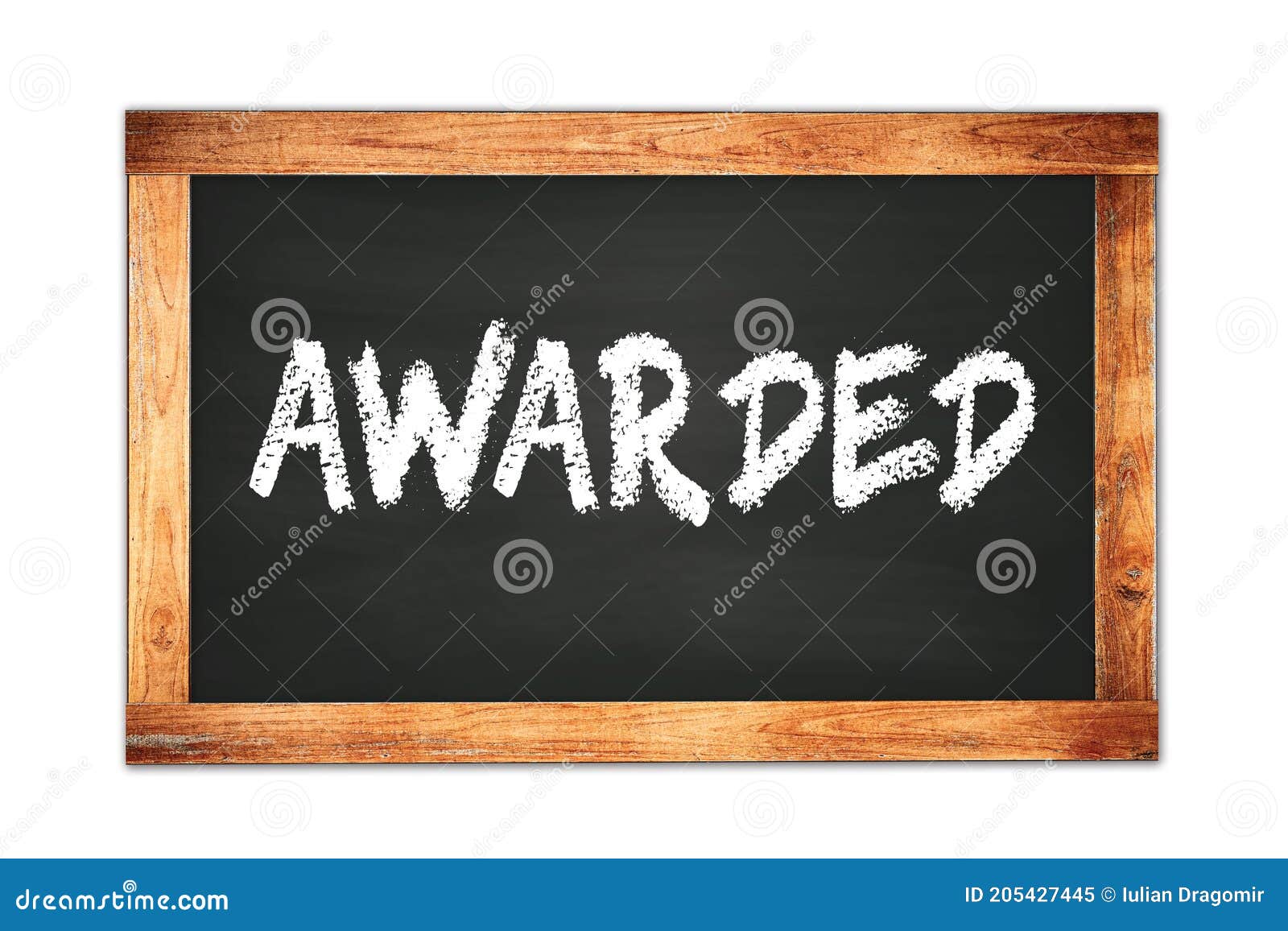 AWARDED Written Word On Red Stamp Sign Royalty-Free Stock Image ...