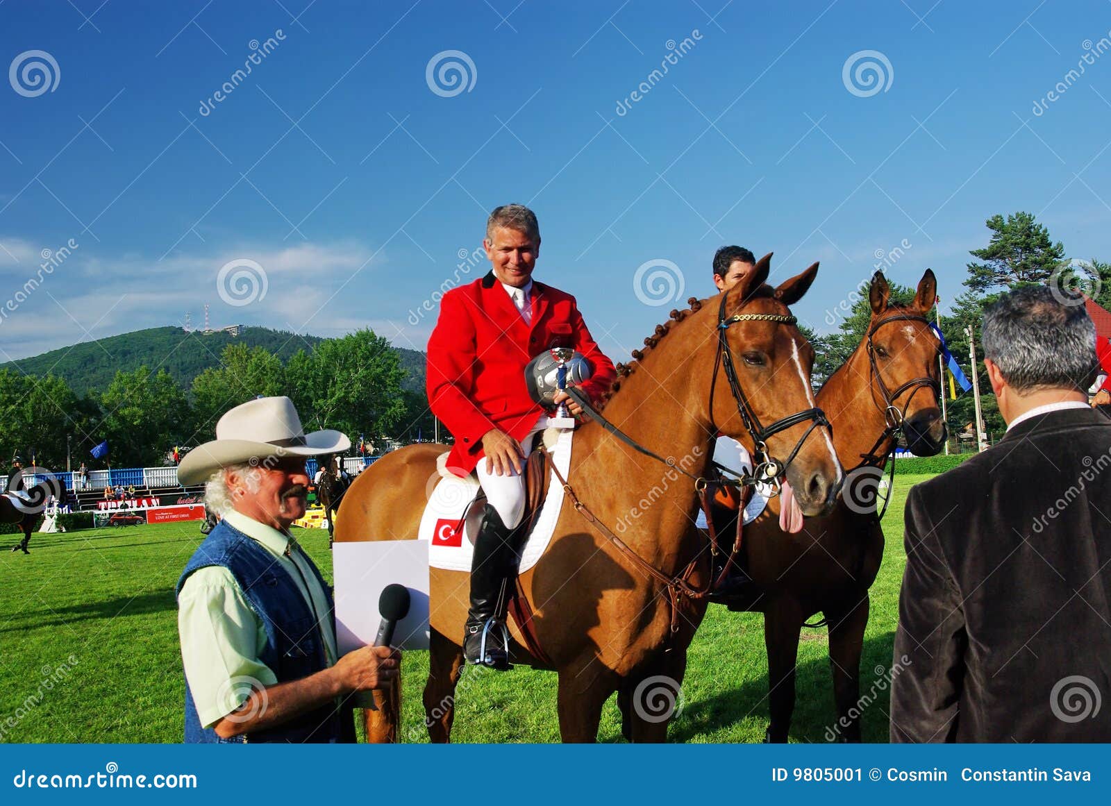 Awarding Ceremony at Nations Cup Editorial Photo - Image of fence ...