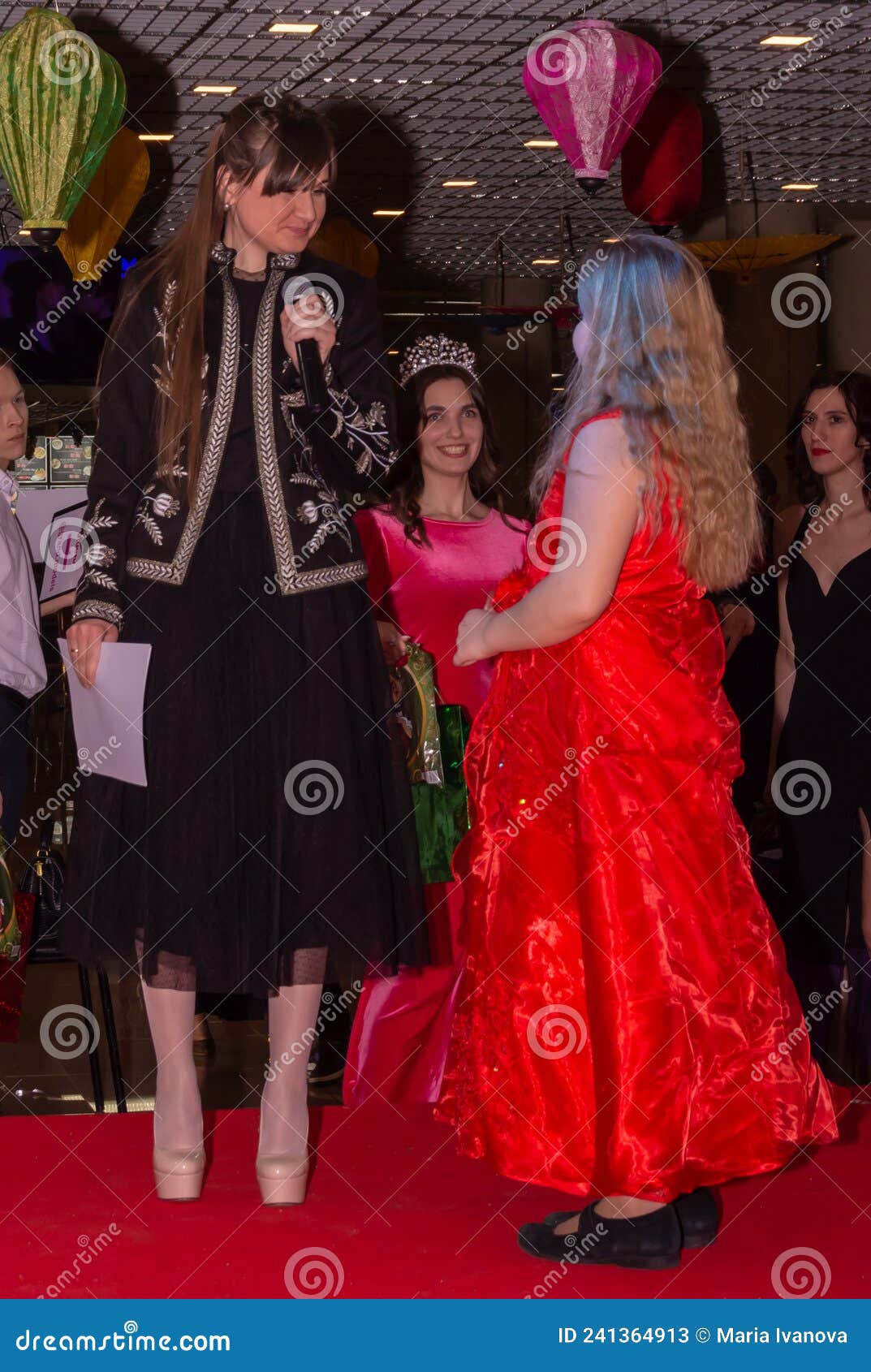 Awarding Children of Models at a Beauty Contest. Editorial Stock Photo ...