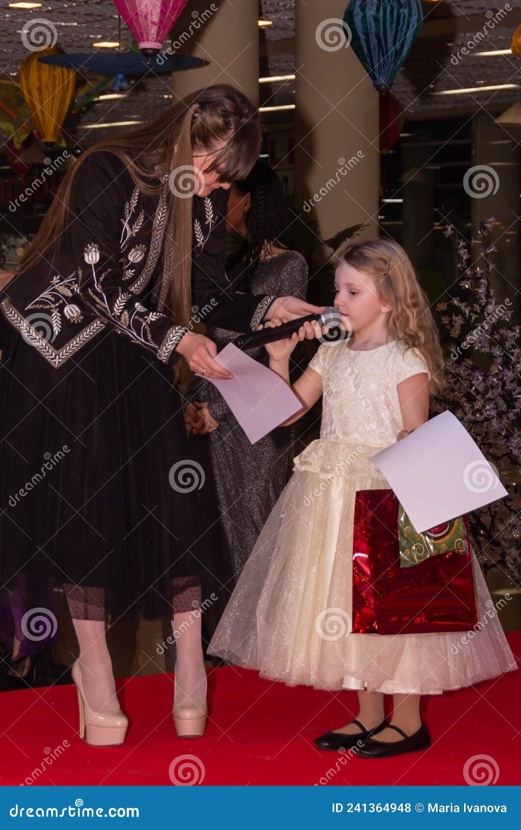 Awarding Children of Models at a Beauty Contest. Editorial Stock Photo ...
