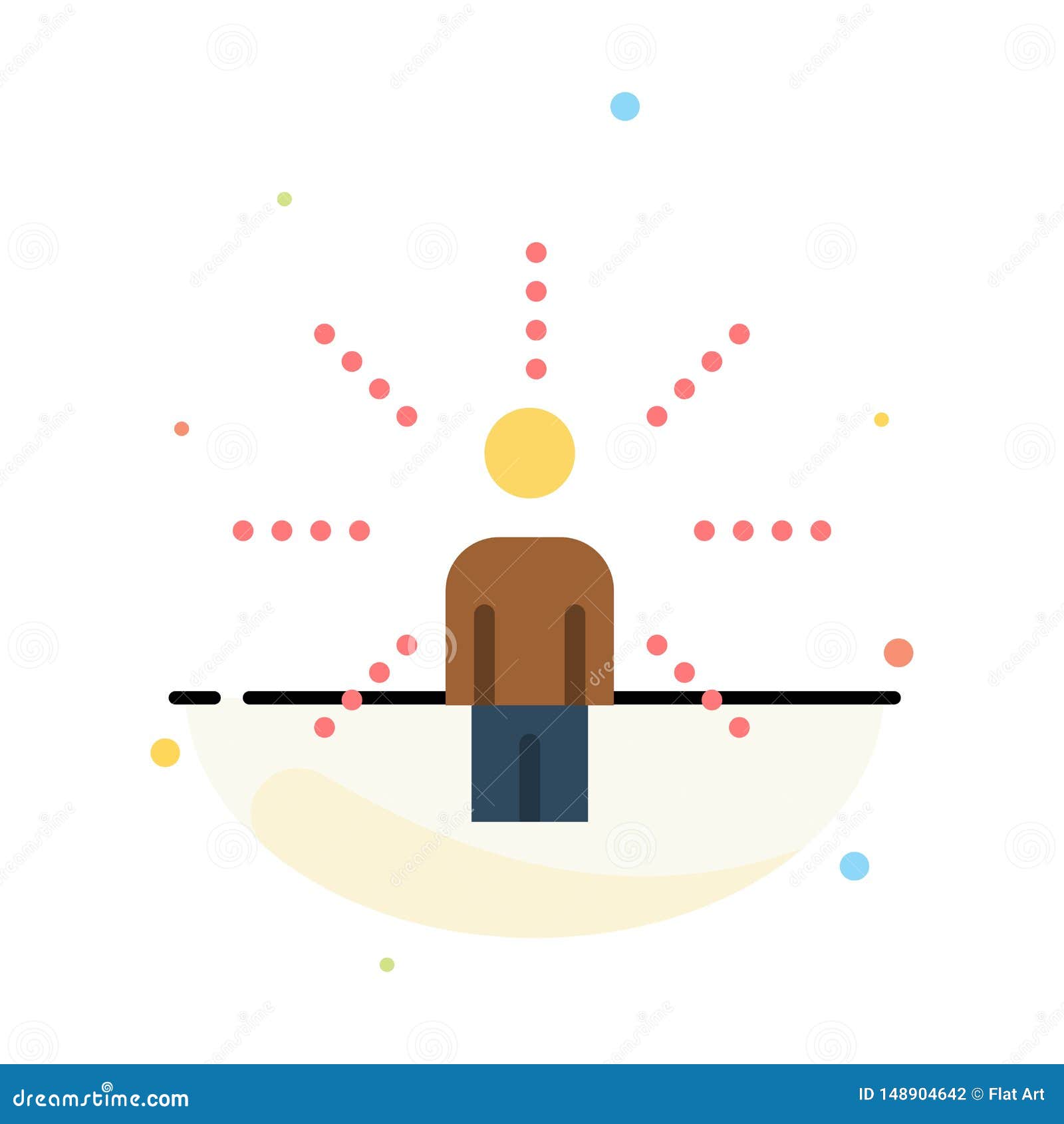Awareness, Feel, Human, Perception, Sense Abstract Flat Color Icon ...