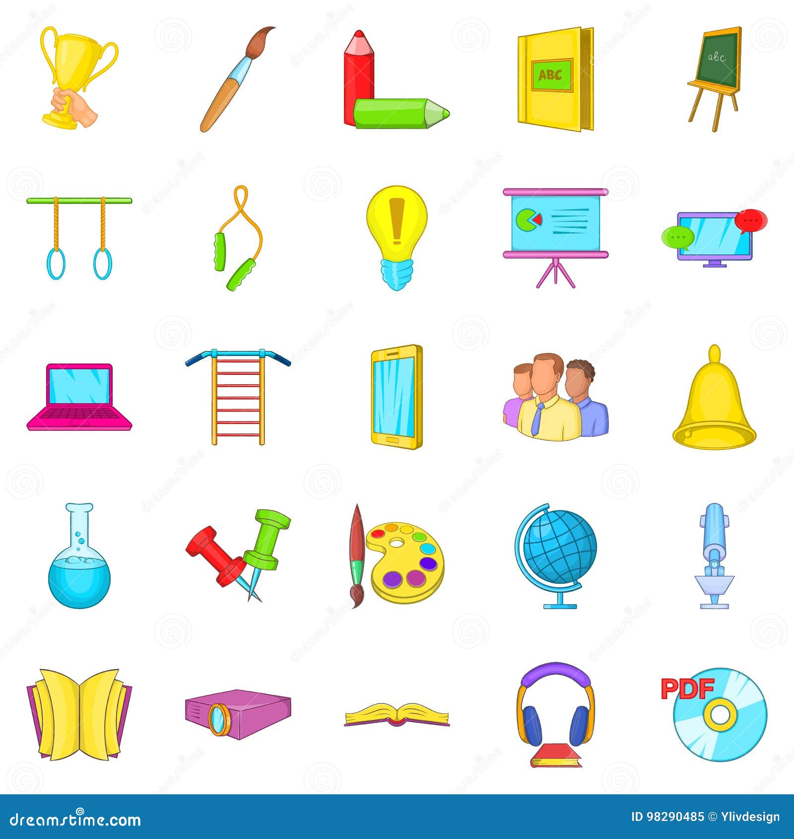 Awareness Icons Set Cartoon Style Stock Illustrations – 120 Awareness ...