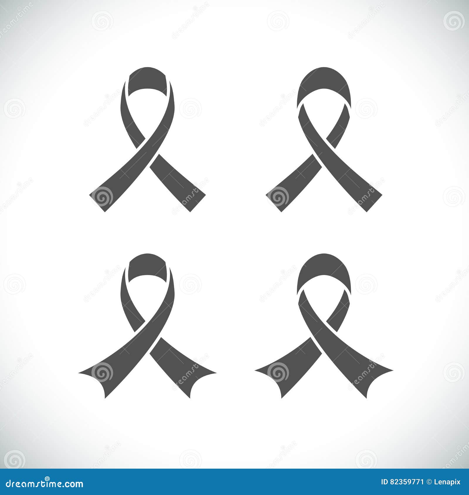 Awareness Ribbon Flat Icons Stock Illustrations – 530 Awareness Ribbon ...