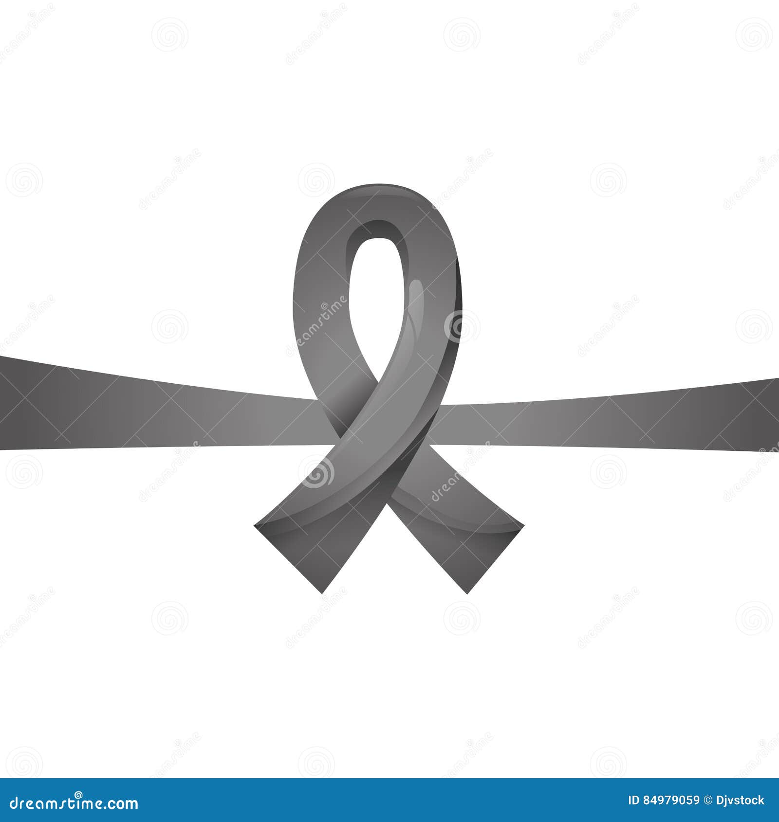 Awareness Ribbon Icon Image Stock Illustration - Illustration of ...