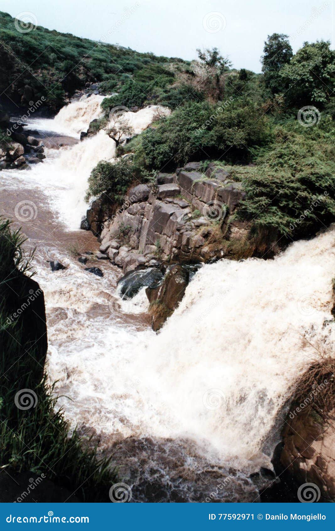 Awash waterfalls stock image. Image of prints, river - 77592971