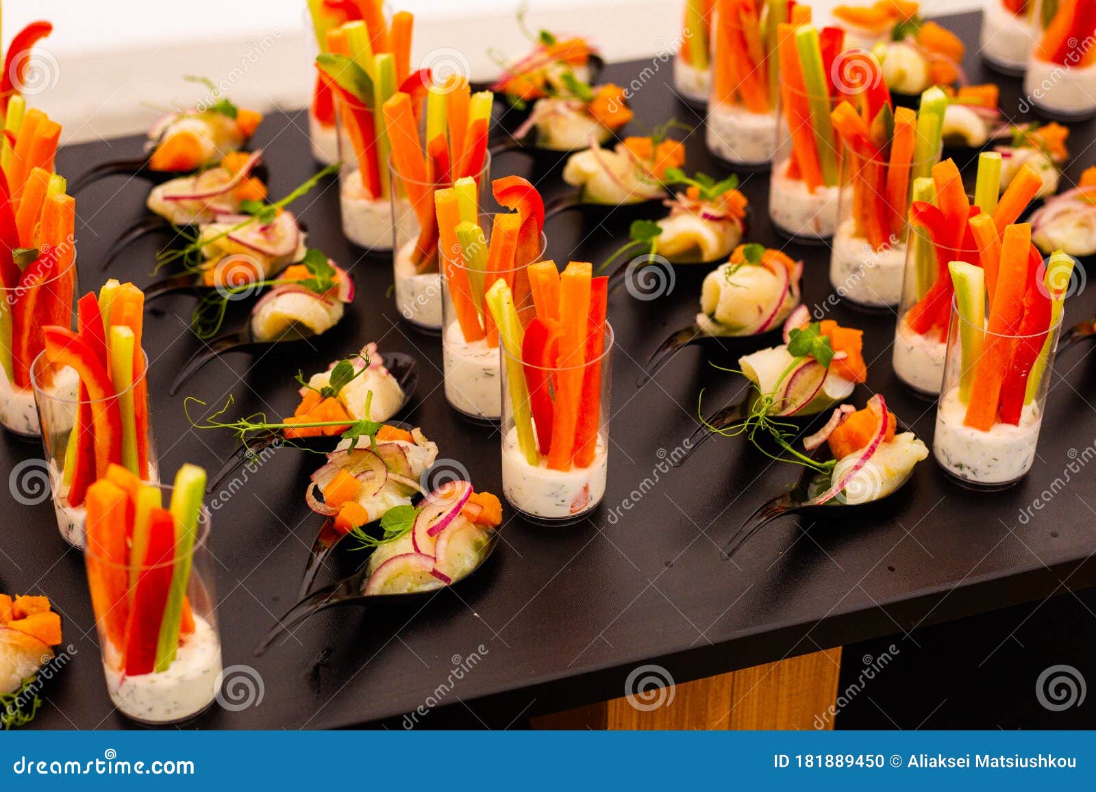 The Way a Catering Presentation Stock Photo - Image of catering, event ...