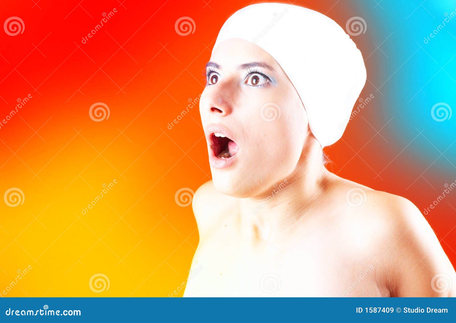 Awe in Colours stock image. Image of astonishment, orange - 1587409