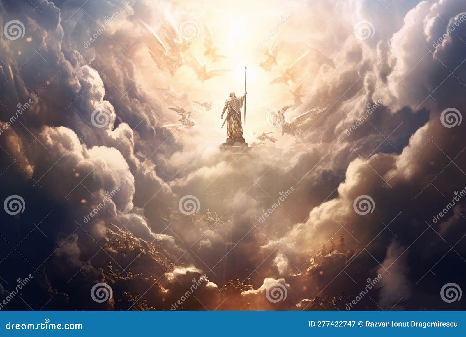 Pictures Of God In The Clouds