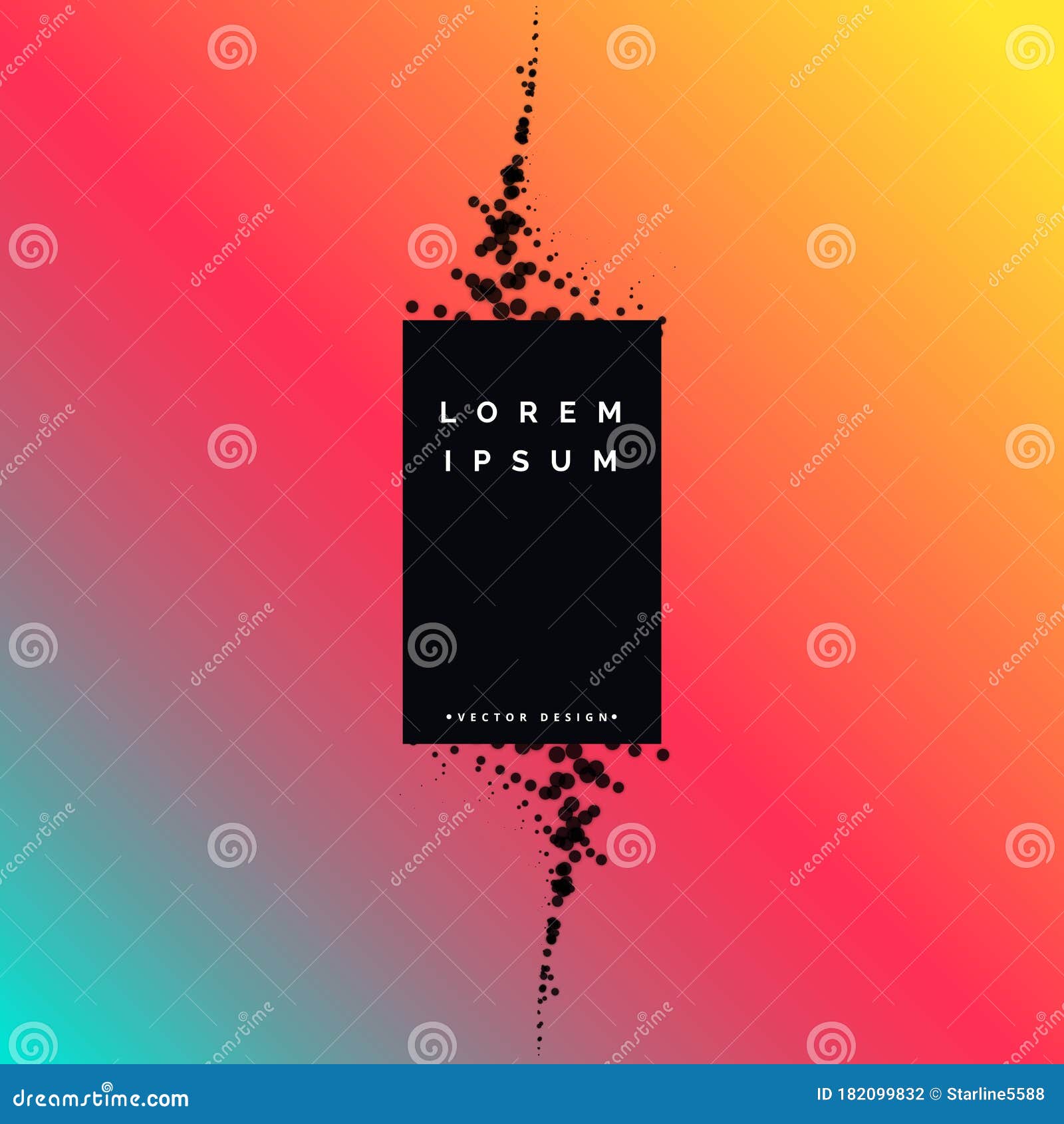 Awesome Abstract Particles Background Design Stock Vector ...